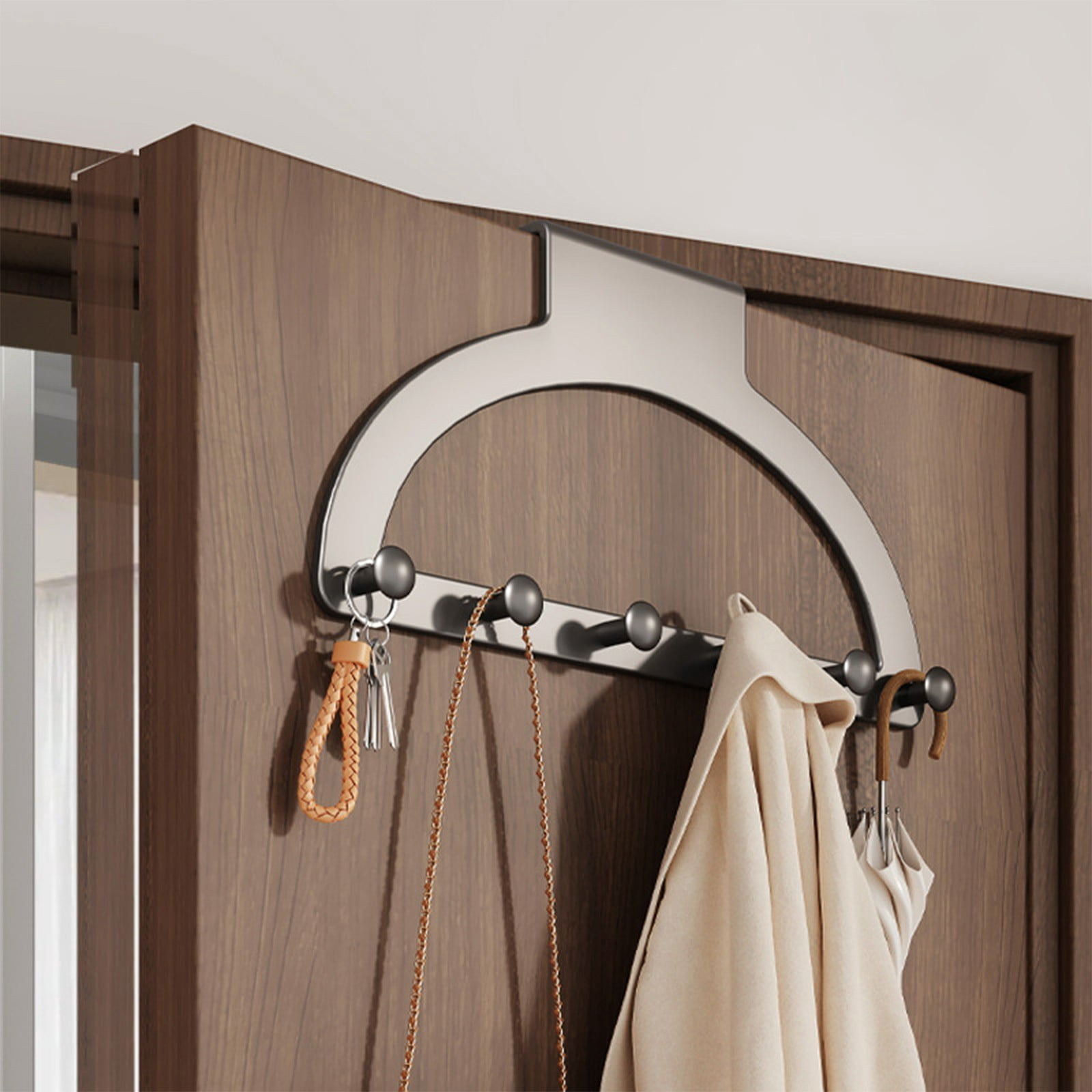 Eespoir Door Hook Extended Hanger, Non Perforated Door Back Hanger ...