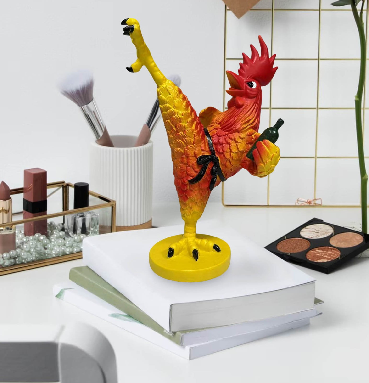 Eespoir Drunk And Drunken Chicken Ornament, Living Room Entrance ...