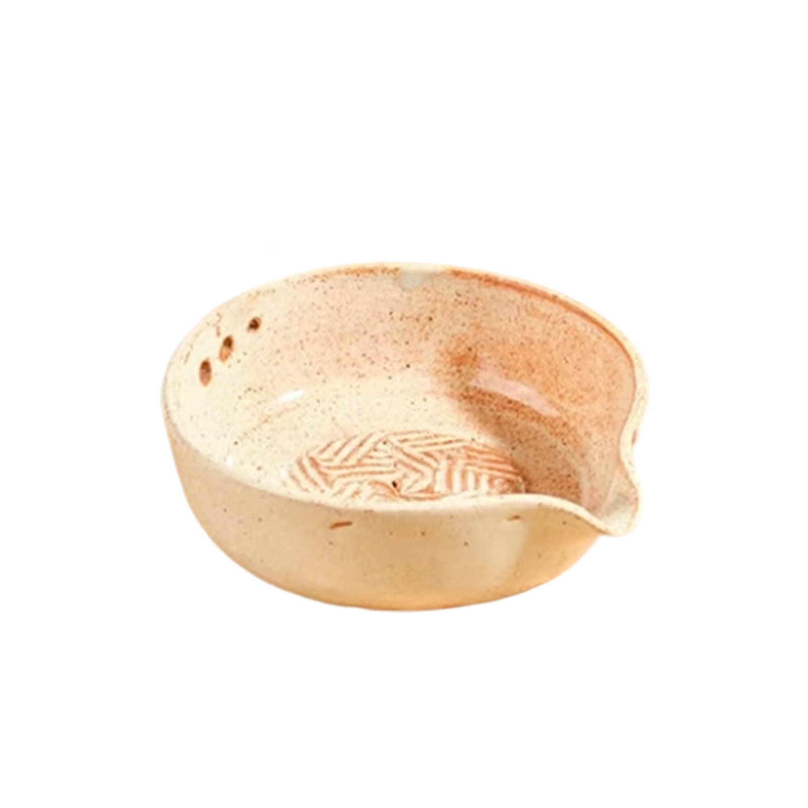 Eespoir Handmade Garlic Shredder Bowl, Manual Garlic Mincer Grinder ...