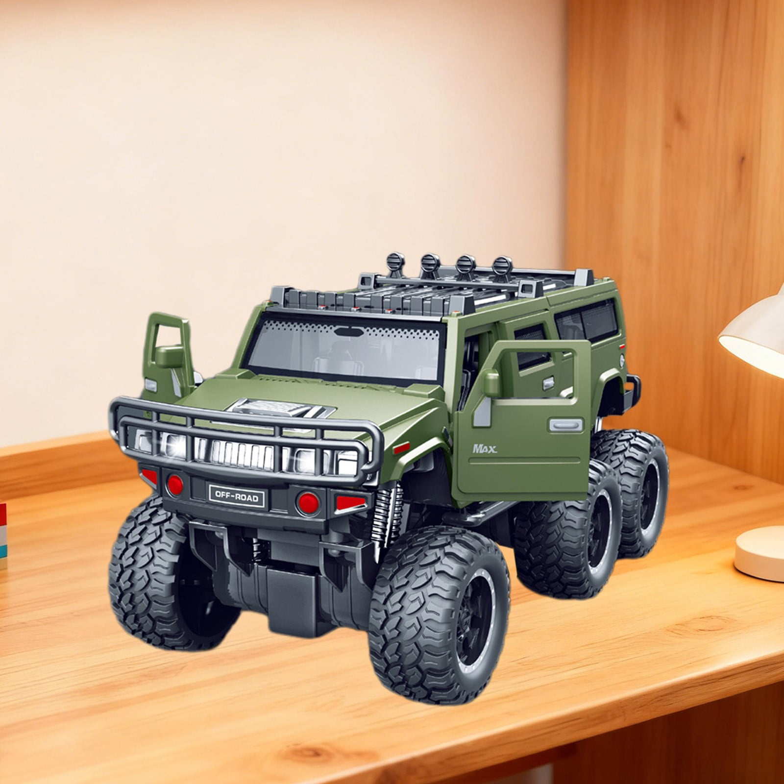 Eespoir Large Six-wheel Car, Off-road Swat Vehicle, Inertia Voice Light ...