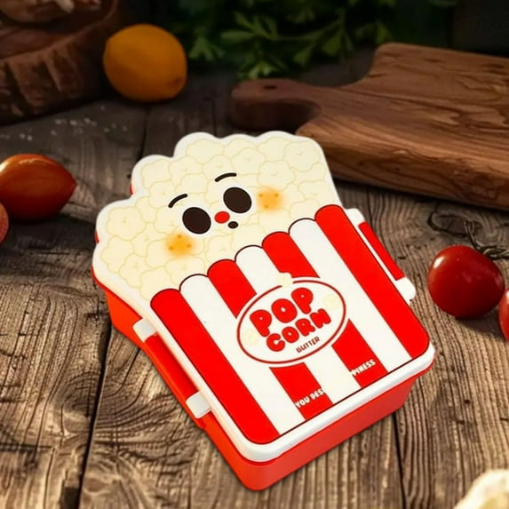 Eespoir Lunch Box Burger And Fries-shaped, Food Safety Secure Sealed ...