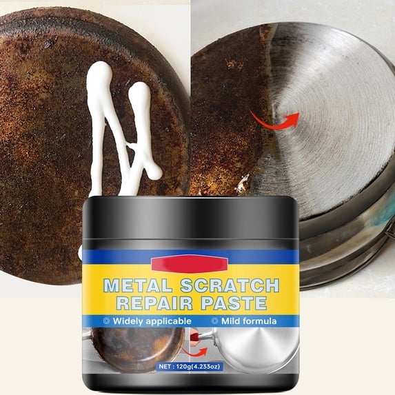 Eespoir Metal Scratch Repair Paste, Rust Remover and Polish for Pots ...
