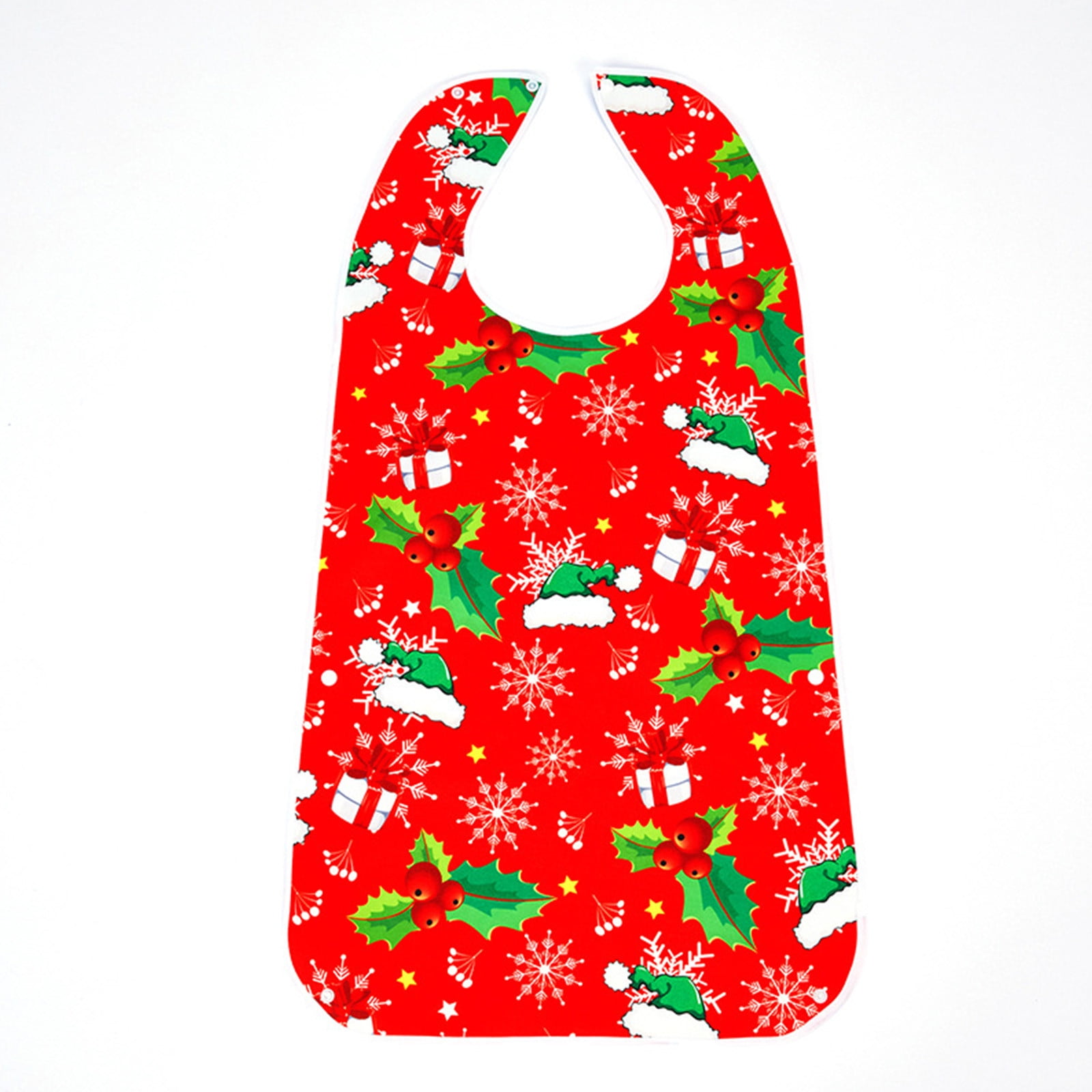 Eespoir Portable Elderly Adult Bibs for Eating, Waterproof And Oil ...