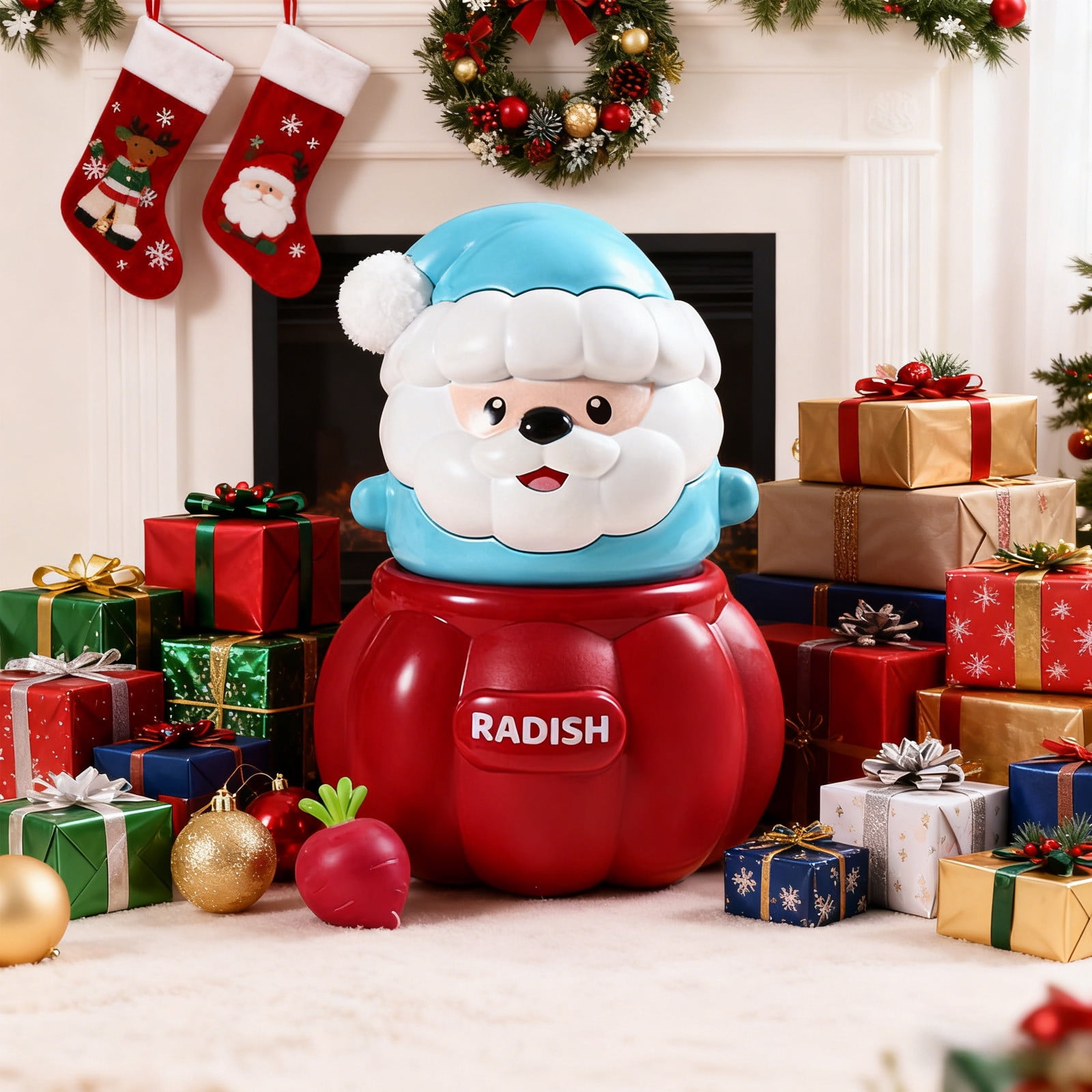 Eespoir Santa Claus Night Light, Santa Glow Light, Holiday Santa Decor ...