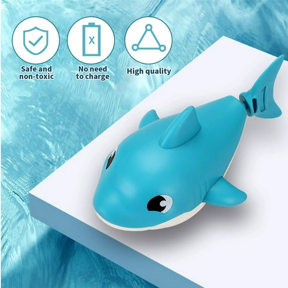 Eespoir Swimming Bathtub Toy, Water-Shooting Bathtub Play Toy, Floating ...