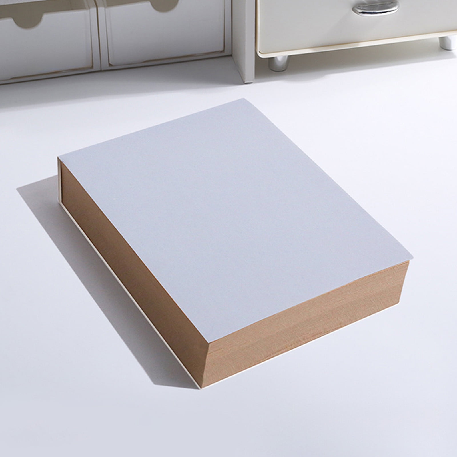 Eespoir Thickened 200 Blank Sketchbook, Kraft Paper Draft Paper Maths ...