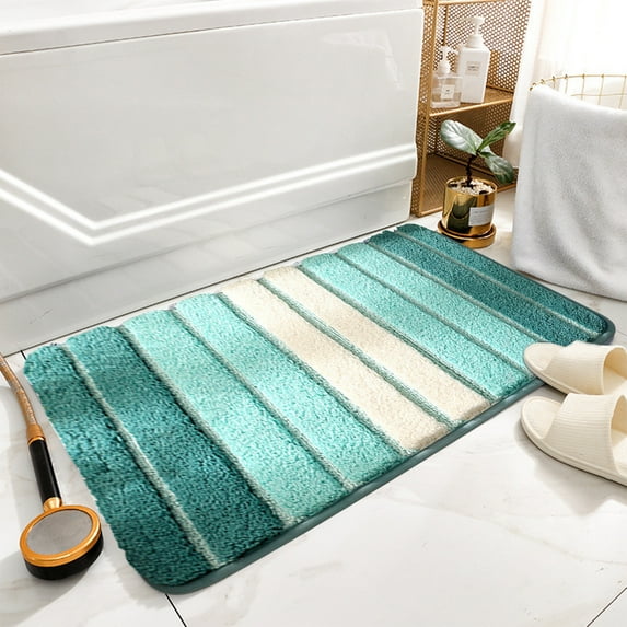 Eespoir Toilet Bathroom Absorbent Foot Mat, Entrance Floor Mat Door Mat ...
