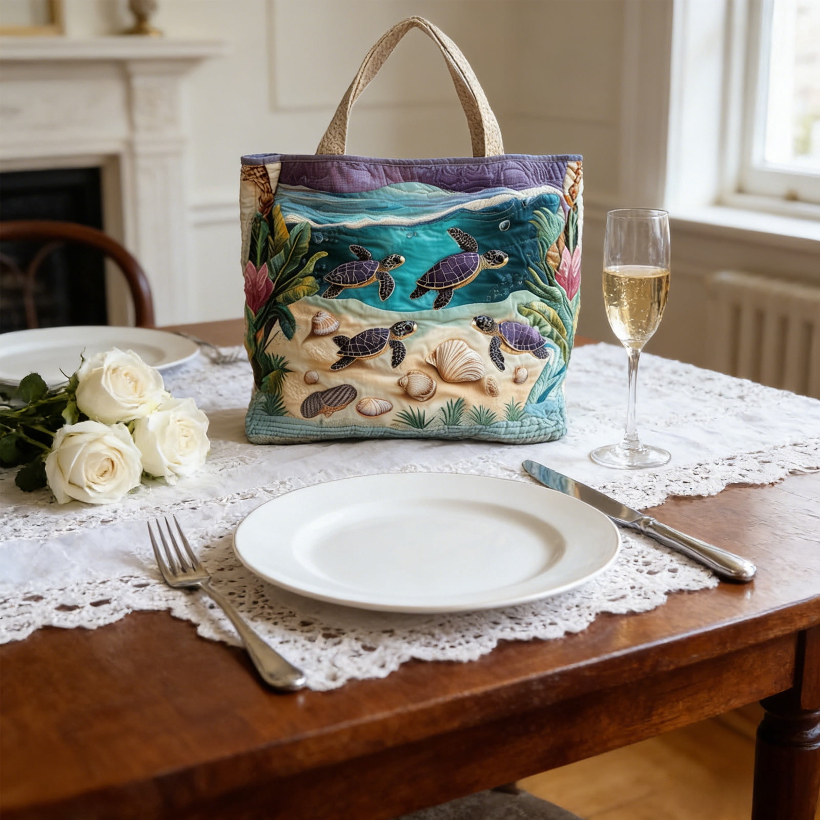 Eespoir Women's Trendy Fashion Printed Handbag, Shoulder Canvas Bag ...