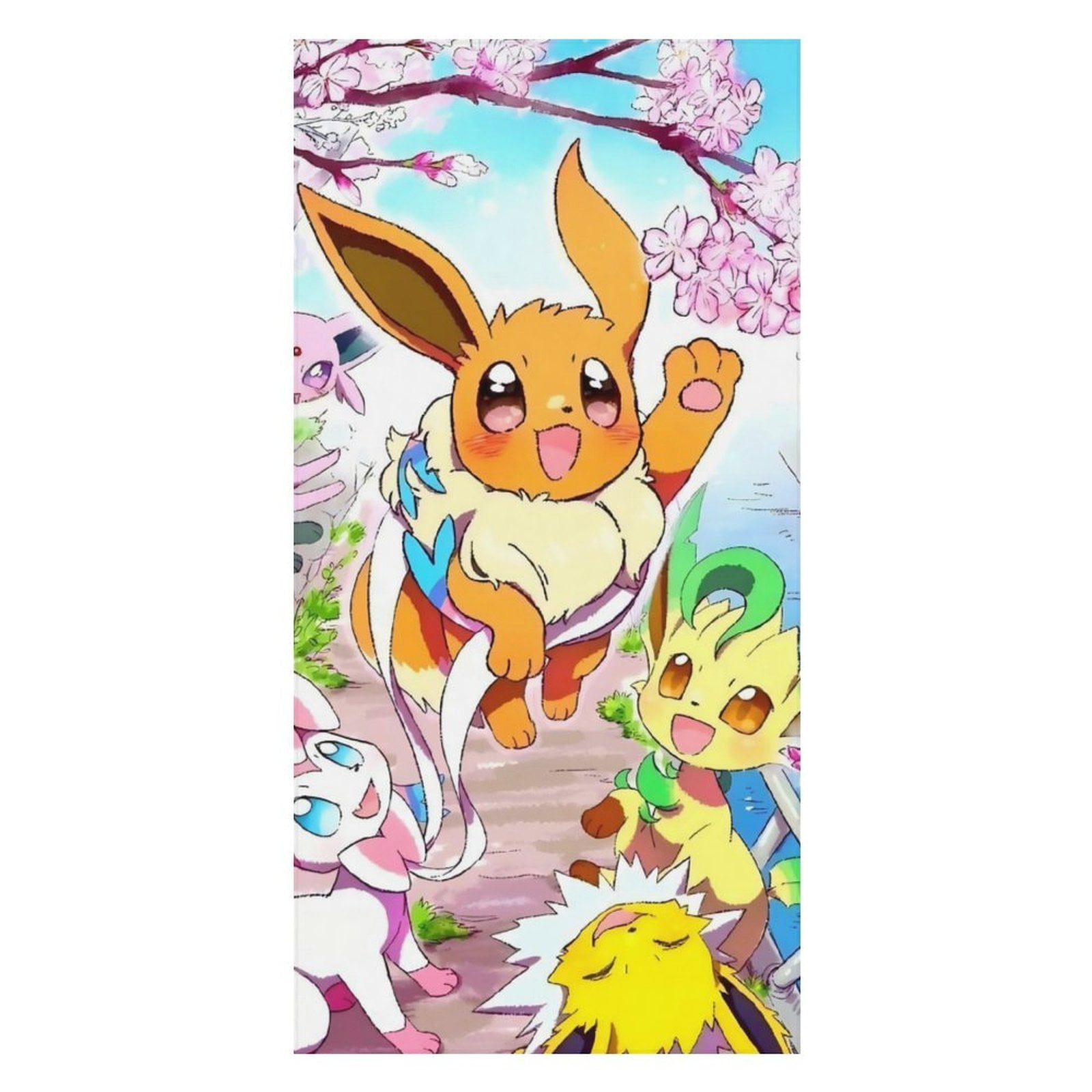 Eevee Beach Towel Pool Towel Extra Large 160x80cm - Walmart.com