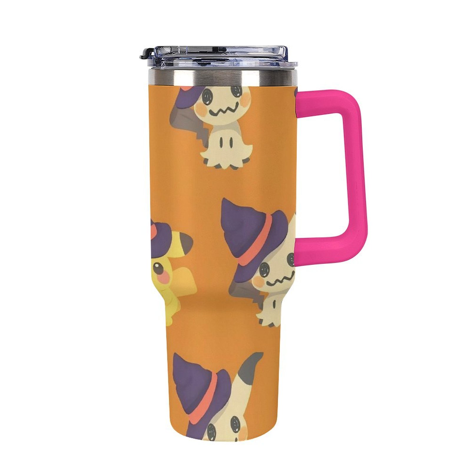 Eevee Car Cup Stainless Steel Thermos Cup with Handle 40oz - Walmart.com
