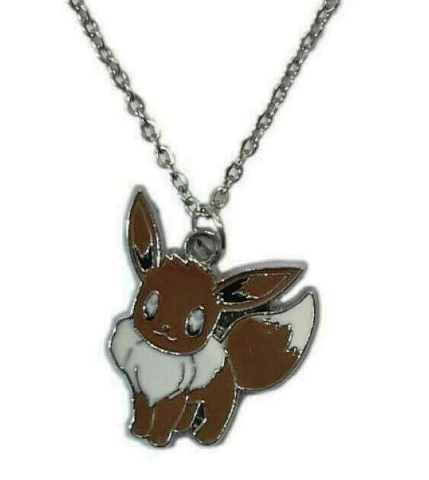 Eevee Character Enamel Metal Pendant Necklace - Walmart.com