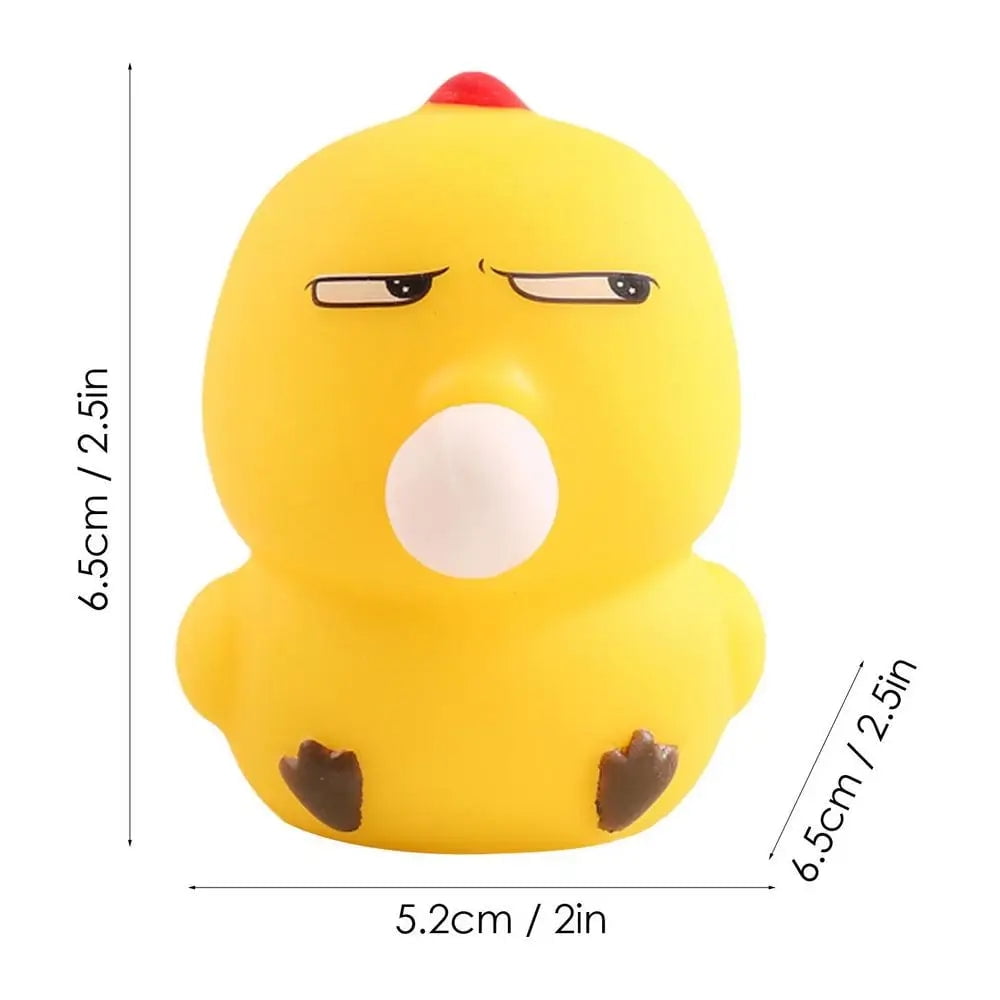 Animals Squish Toys Bubble Doll Bubble Stress Relief Chicken Appearance ...