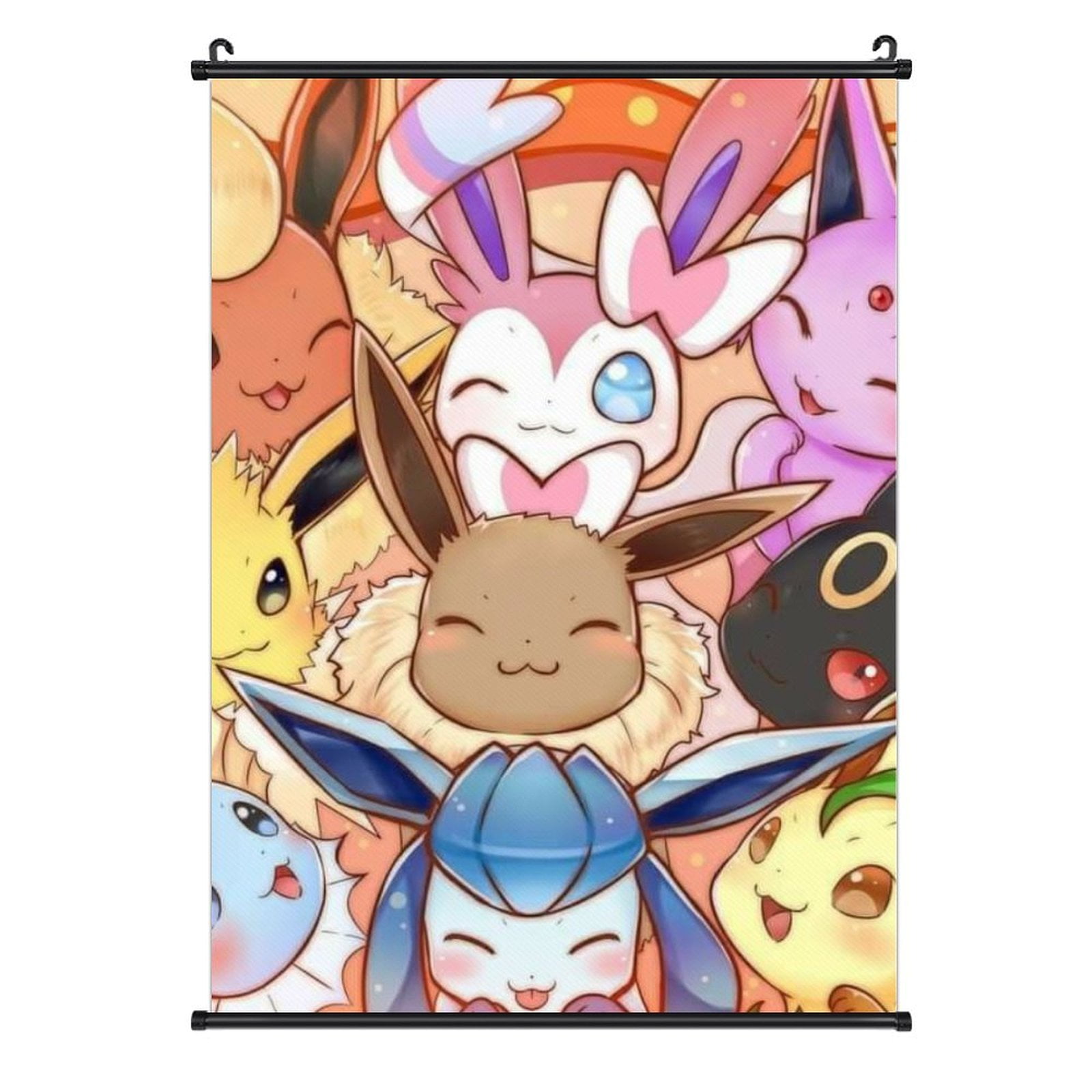 Eevee Evolutions Canvas Wall Poster: Ideal Gift for Pokémon - Loving ...