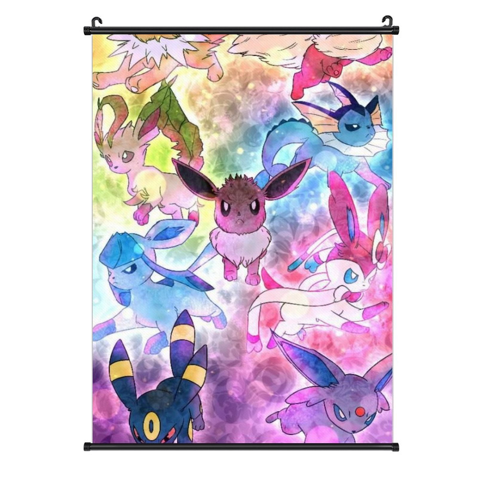 Eevee Evolutions Canvas Wall Poster: Ideal Gift for Pokémon - Loving ...