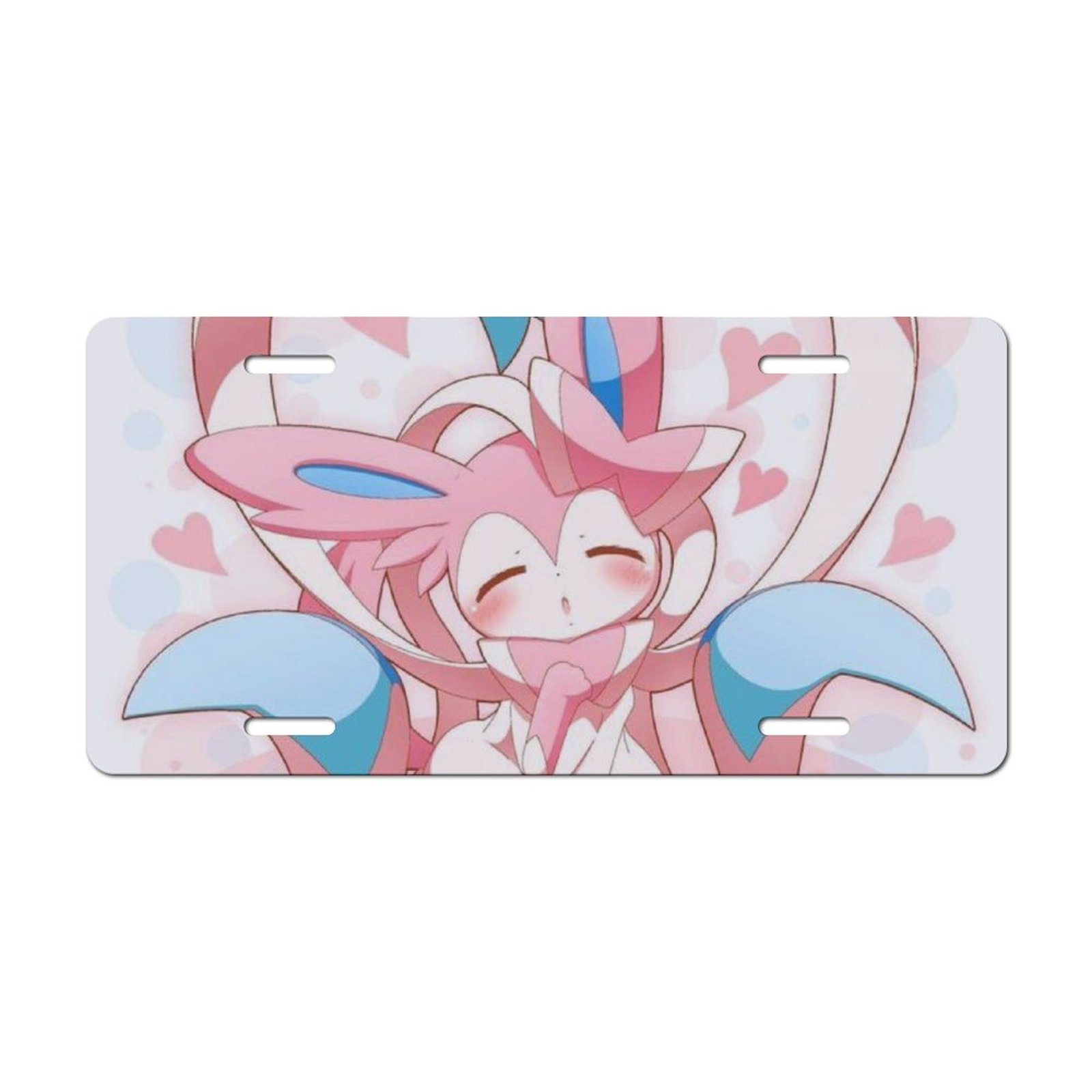 Eevee Evolutions Car License Plate Cute Anime License Plate Covers ...