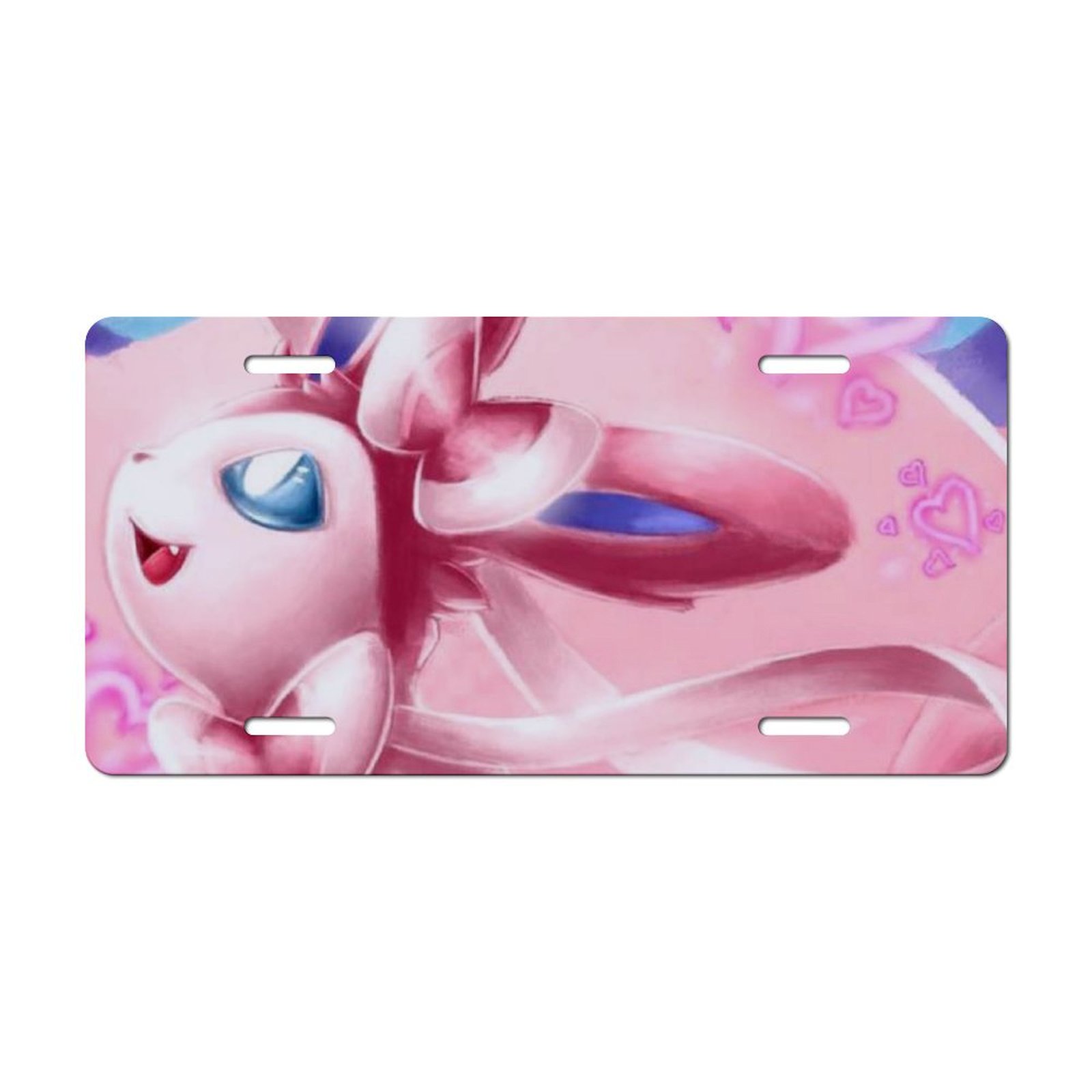 Eevee Evolutions Car License Plate Cute Anime License Plate Covers ...