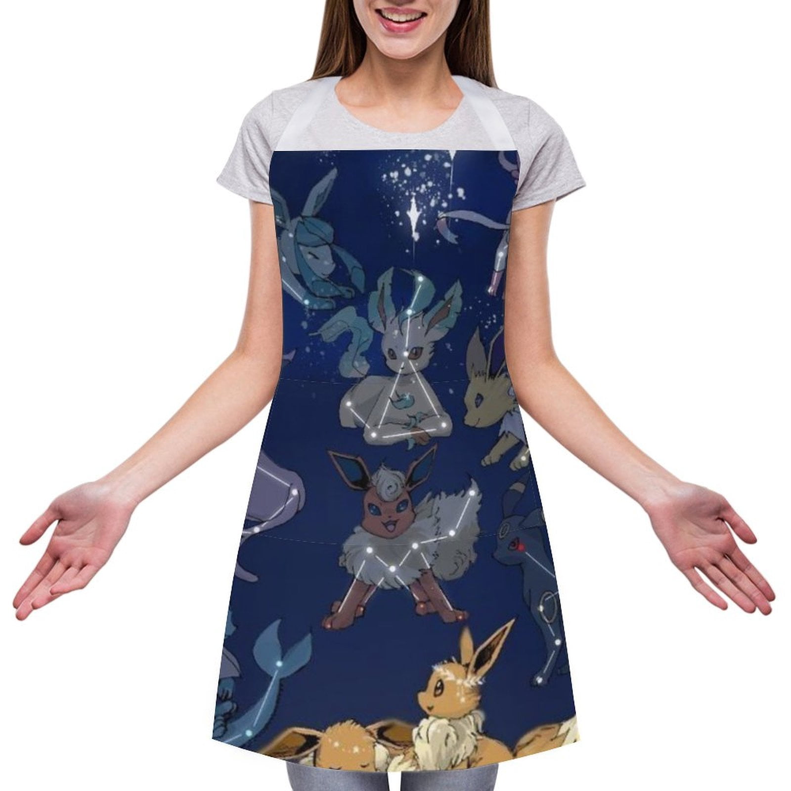 Eevee Evolutions Chef Aprons Adjustable, Waterproof & Oil-Proof Aprons ...