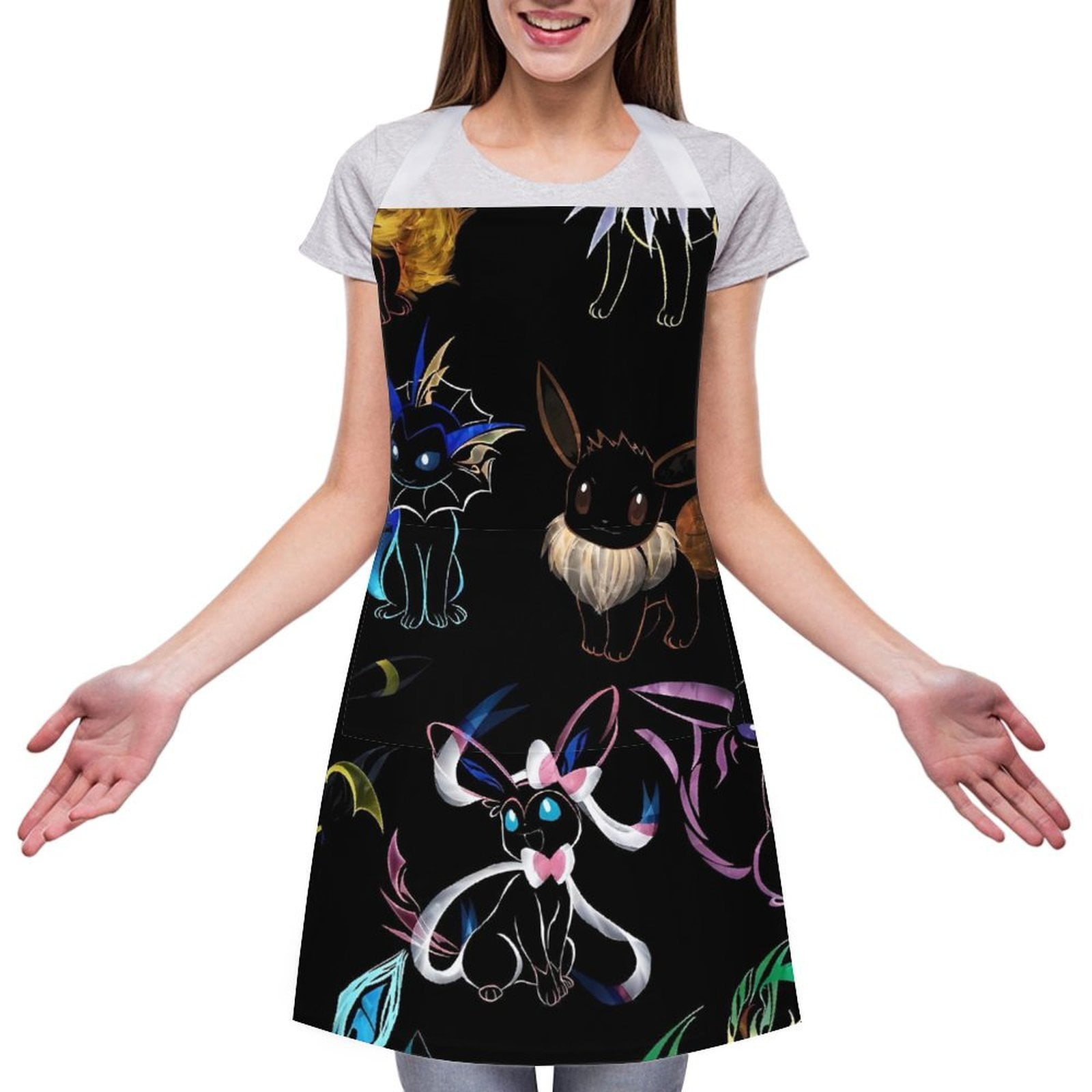 Eevee Chef Aprons Adjustable, Waterproof & Oil-Proof Aprons for Men ...