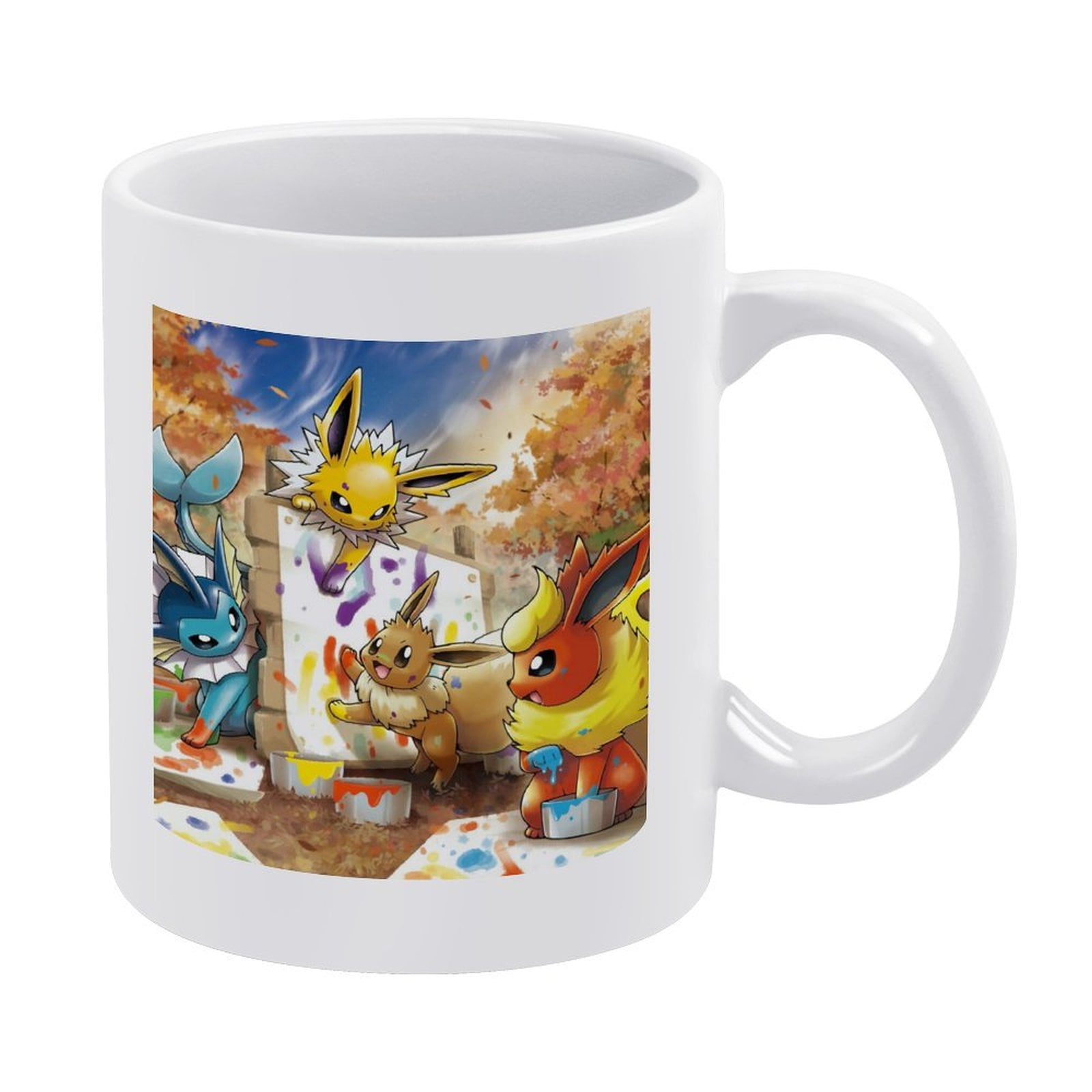 Eevee Evolutions Mug Anime Coffee Cup Cute Mug Gift Mug Anime Gifts for ...