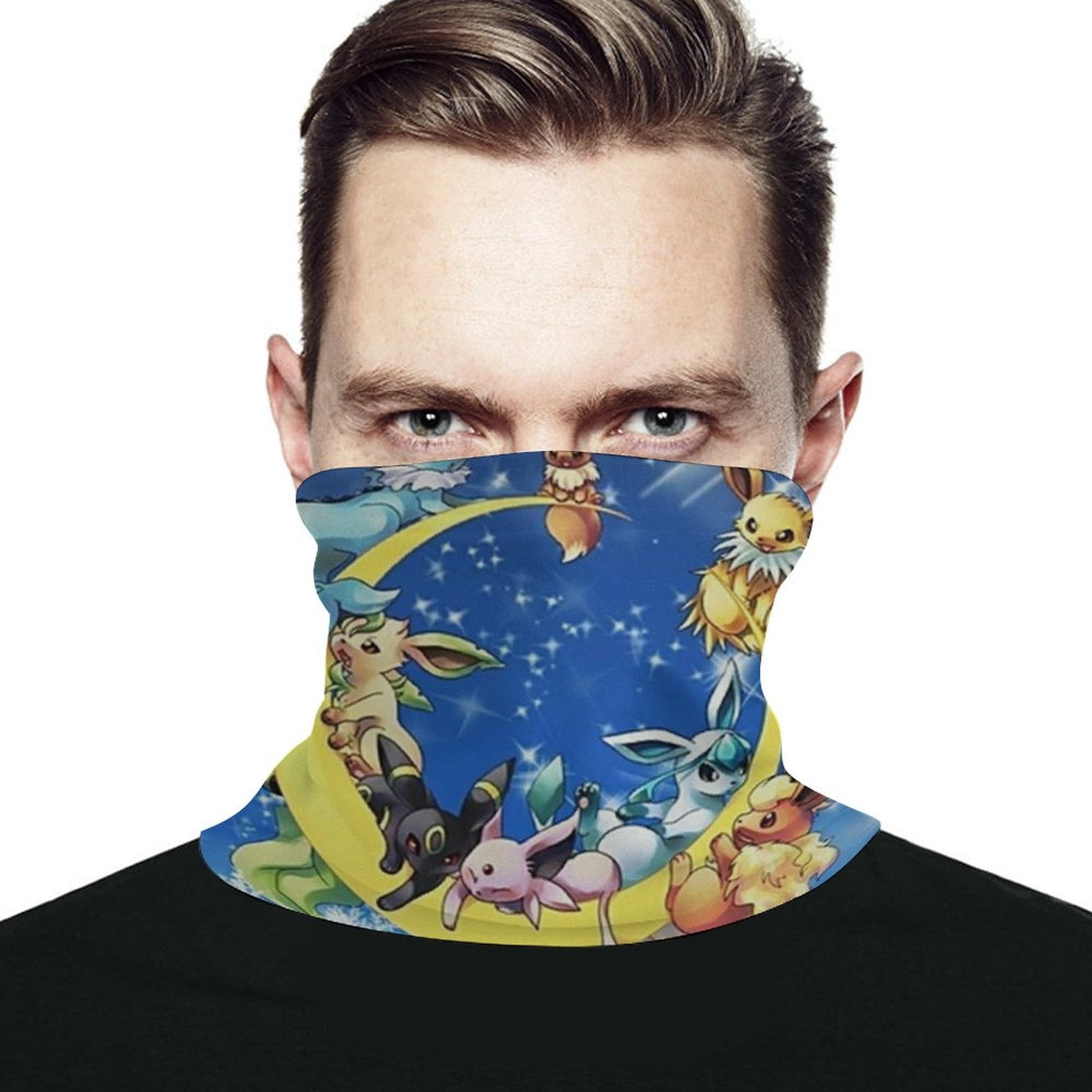 Eevee Evolutions Neck Gaiter Face Cover for Men Women Anti-static for ...
