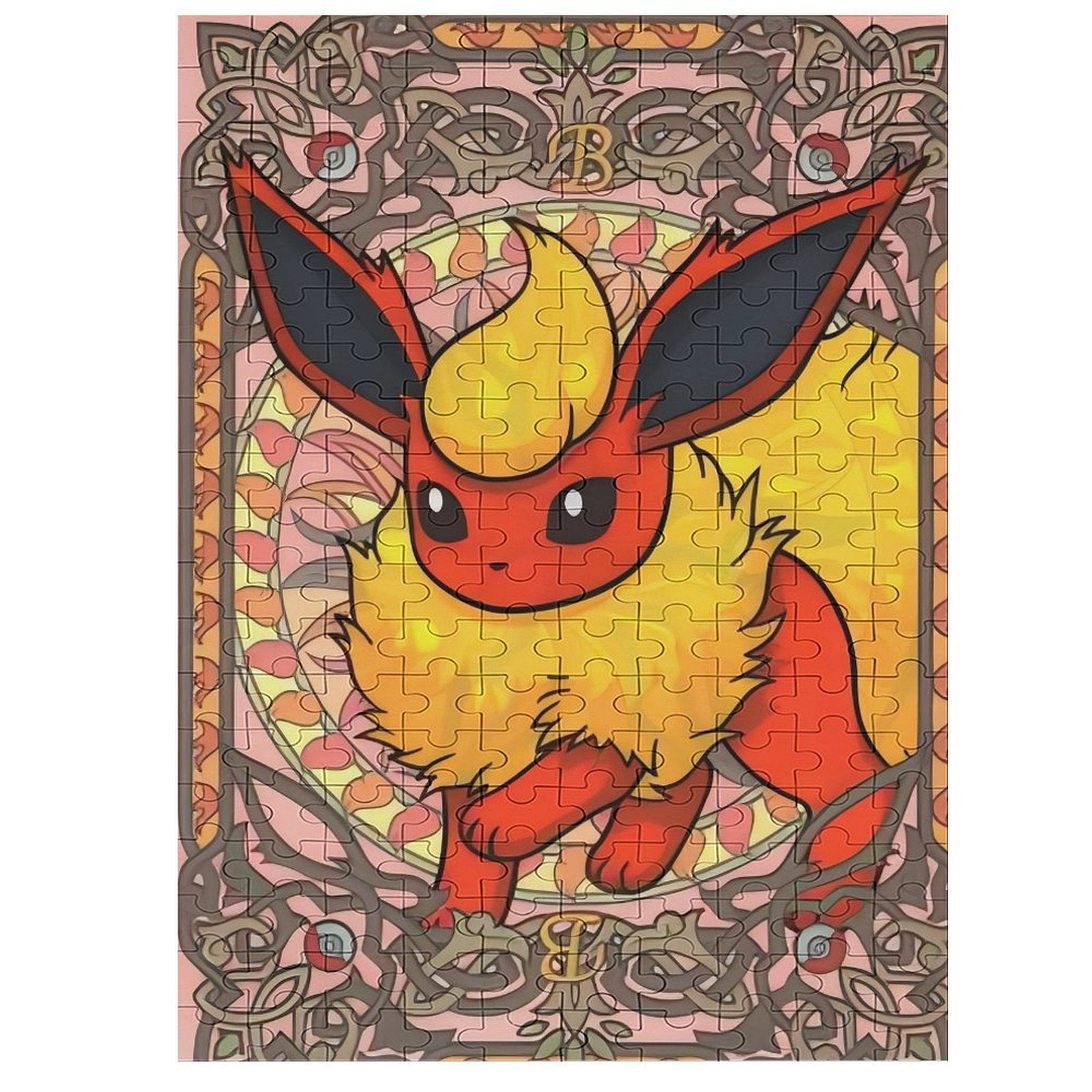 Eevee Jigsaw Puzzle Toy Cartoon Anime Interlocking Puzzle Suitable for ...