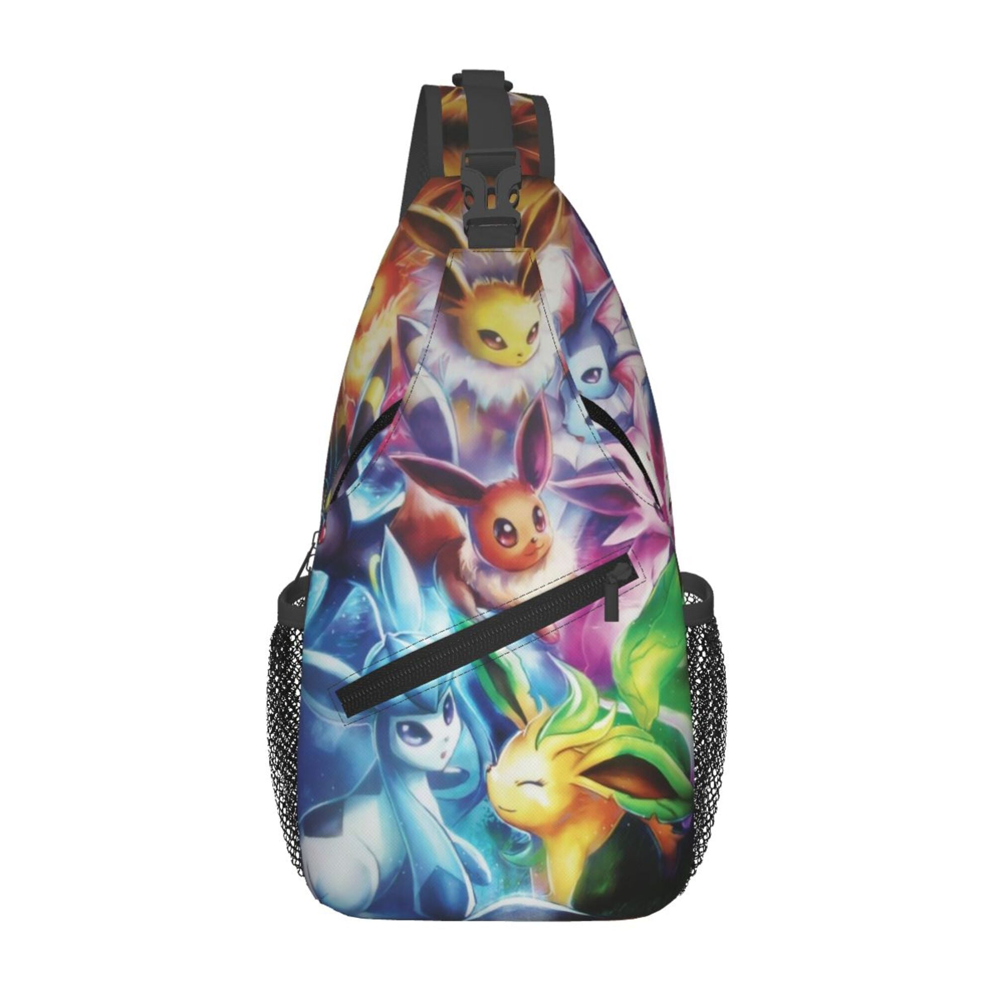 Eevee Kawaii Crossbody Shoulder Bag Sling Cross Chest Bag Diagonally ...