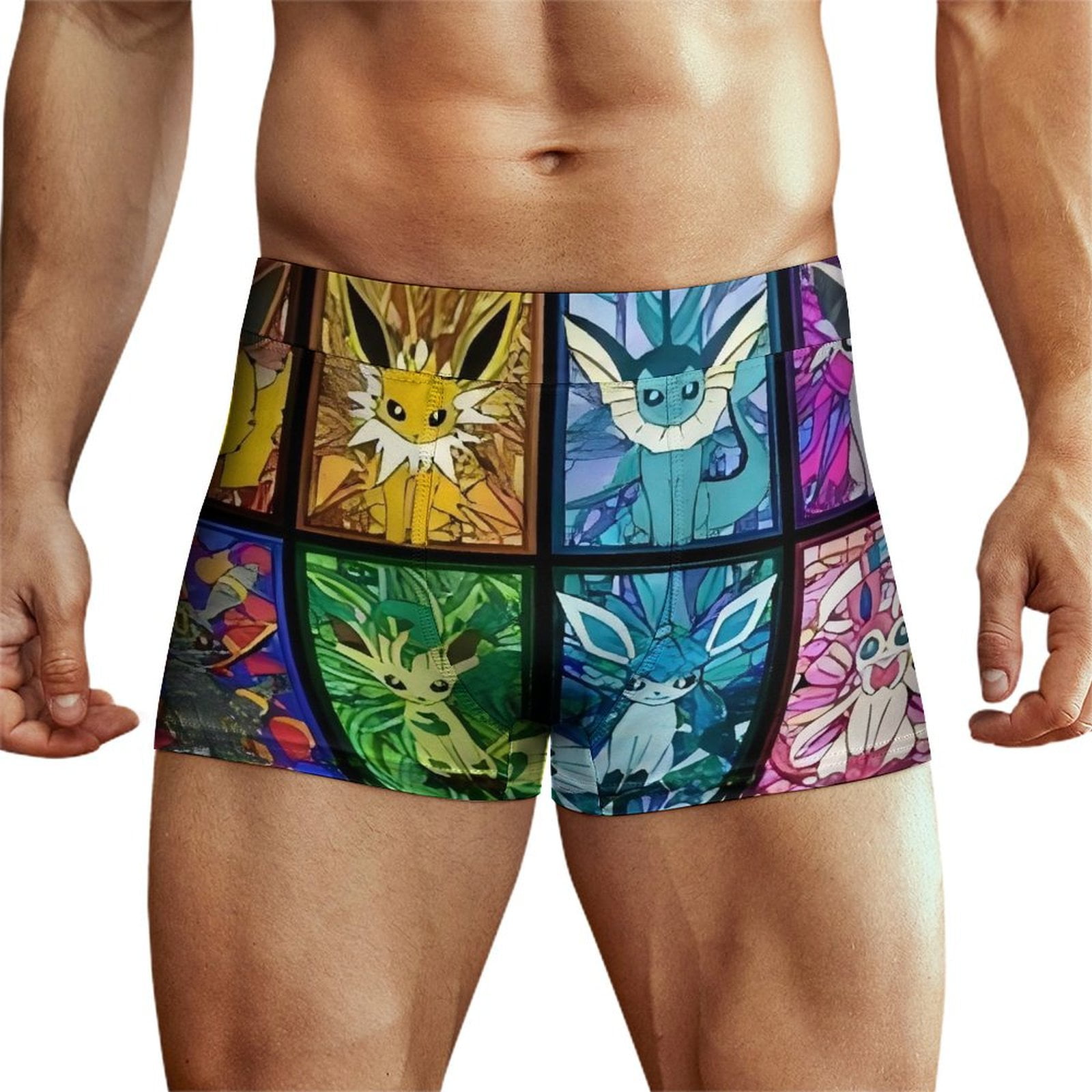 Eevee Men's Cartoon Boxer BriefsMens Underwear M - Walmart.com