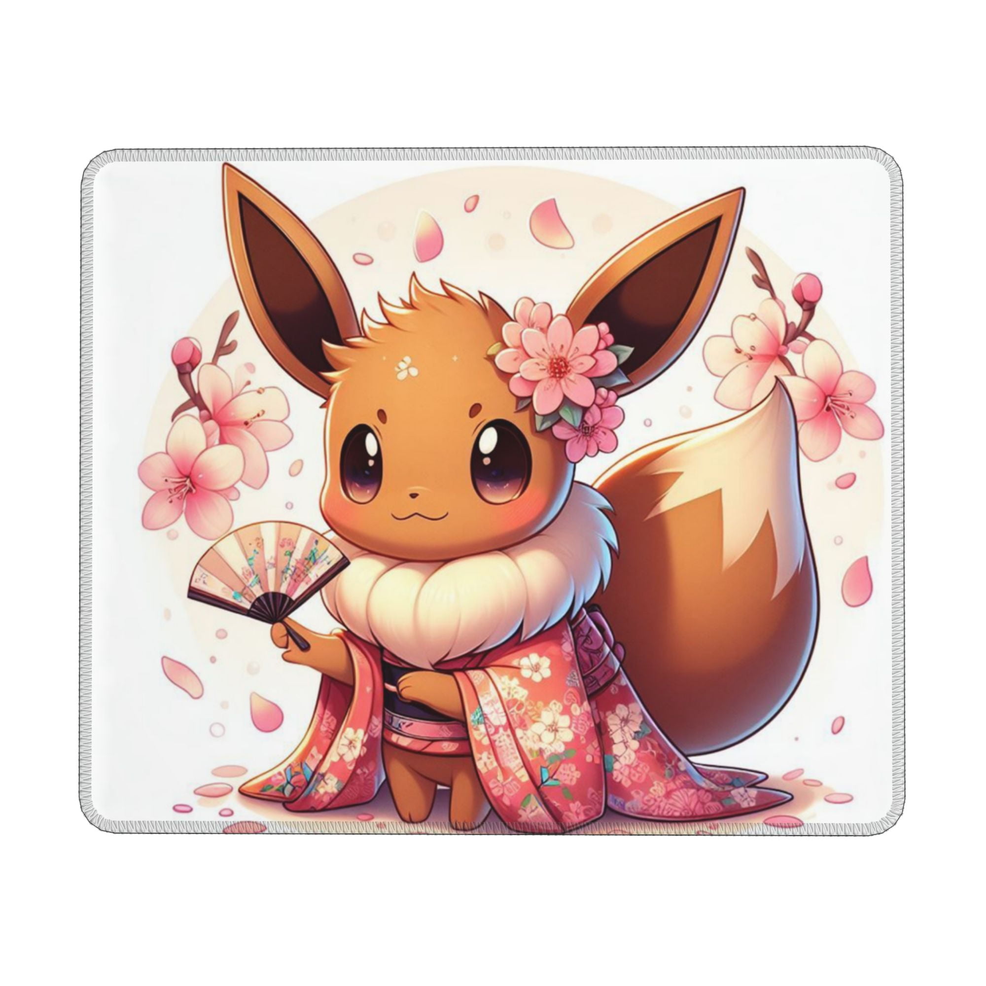 Eevee Pokemon Mouse Pad Gaming Mousepad Cartoon Cute Kawaii Small ...