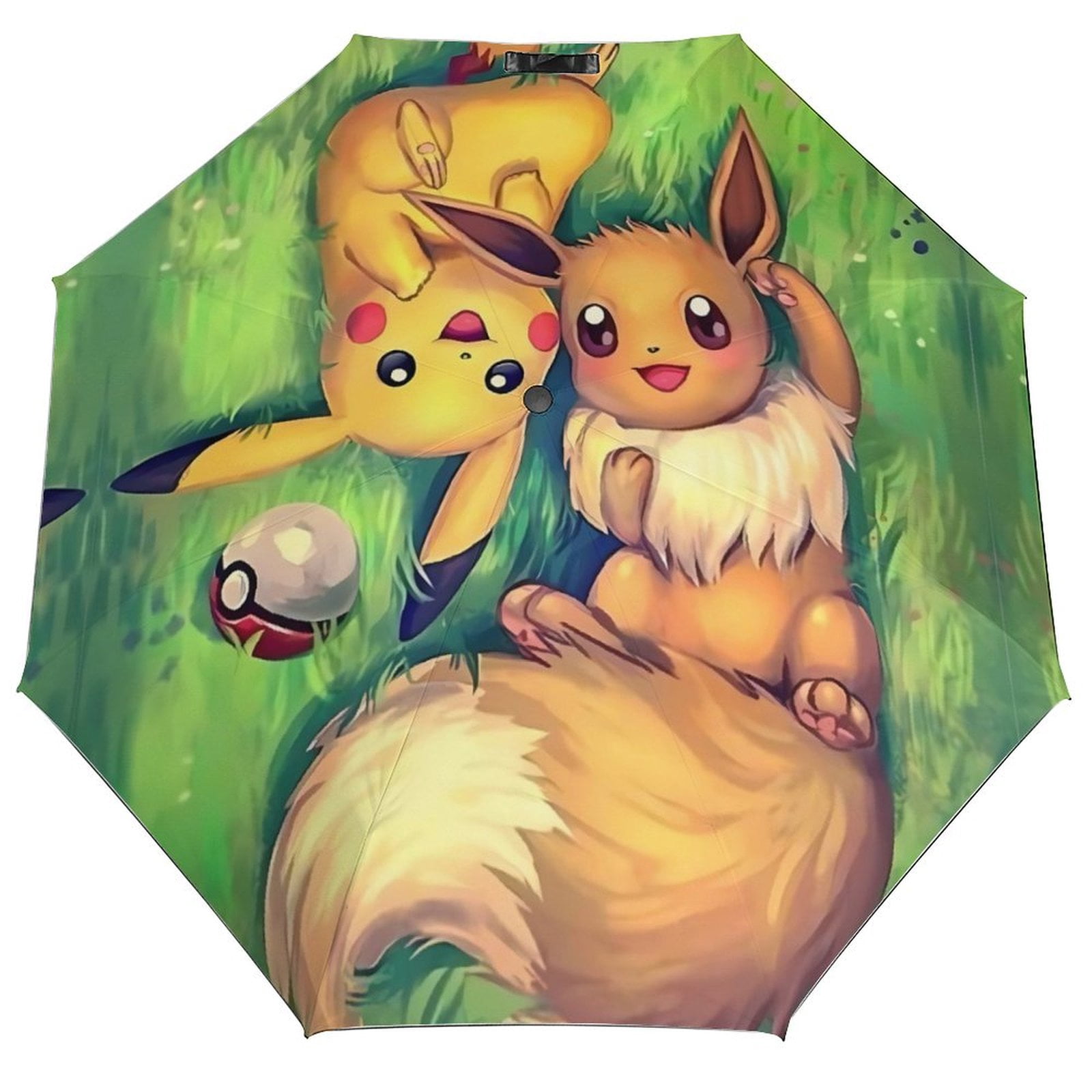 Eevee Sun umbrella Automatic Open/Close Sun Rain Travel Umbrella UV ...