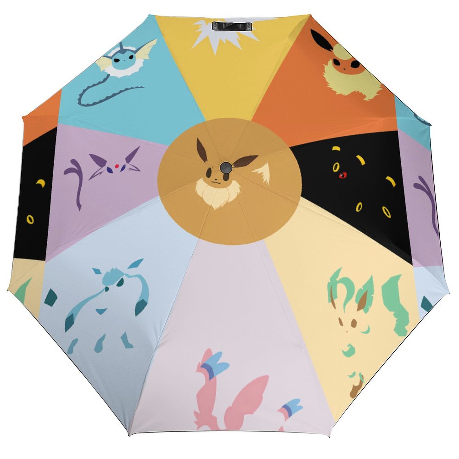Eevee Sun umbrella Automatic Open/Close Sun Rain Travel Umbrella UV ...