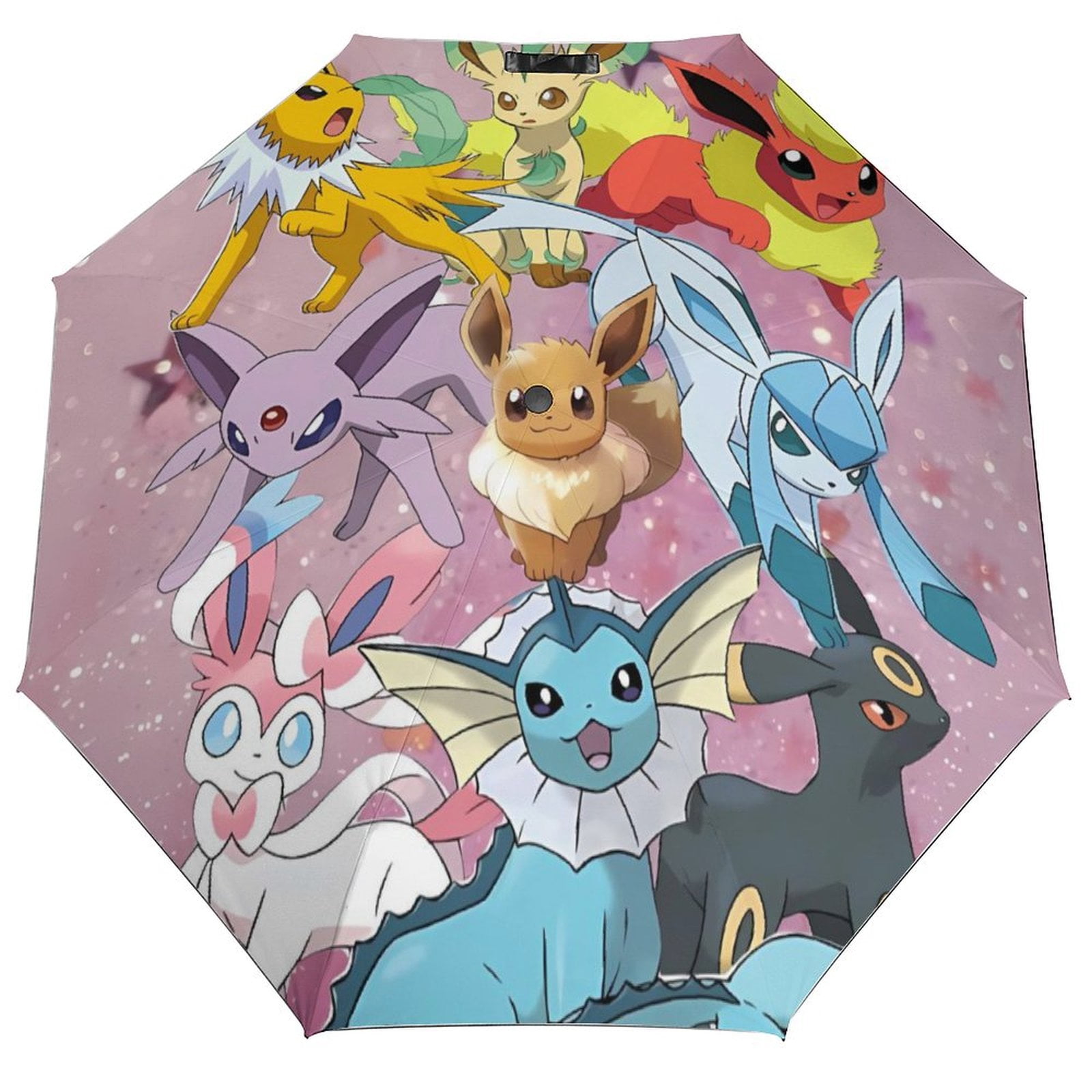 Eevee Sun umbrella Automatic Open/Close Sun Rain Travel Umbrella UV ...