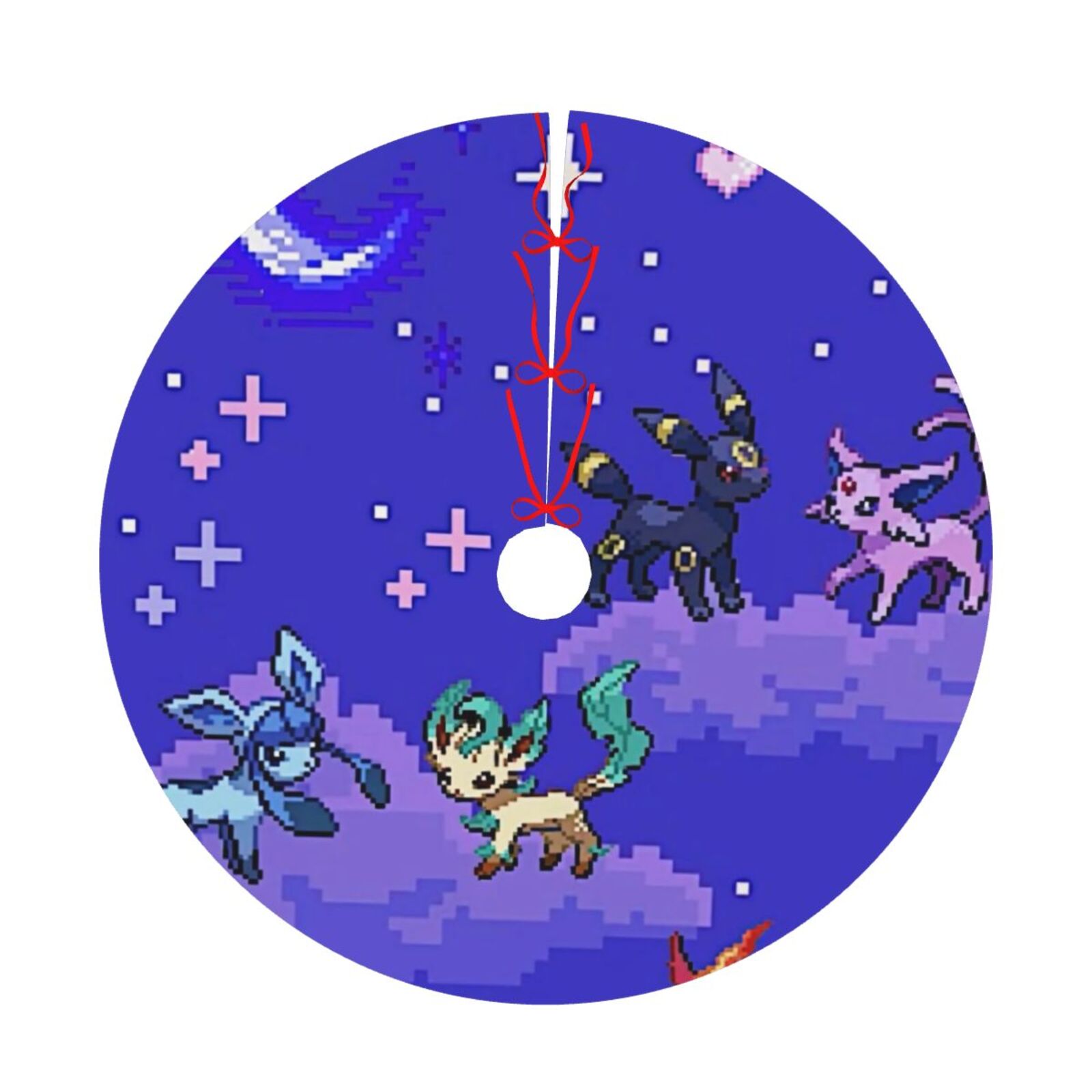Eevee Vaporeon Flareon Jolteon Umbreon Christmas Tree Skirt Soft and ...