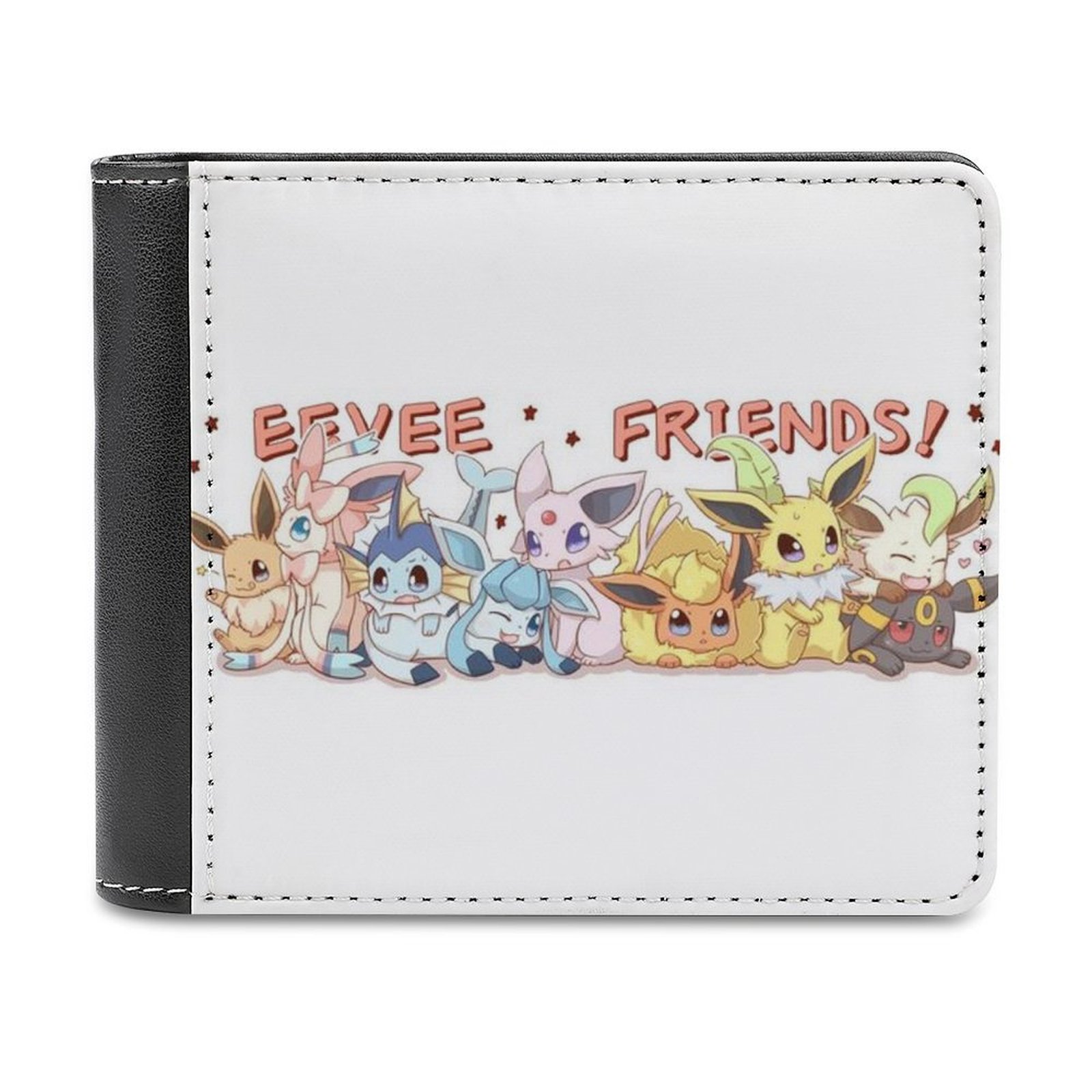 Eevee Wallet Purse Card Holder Anime for Men Women Eevee Merch ...