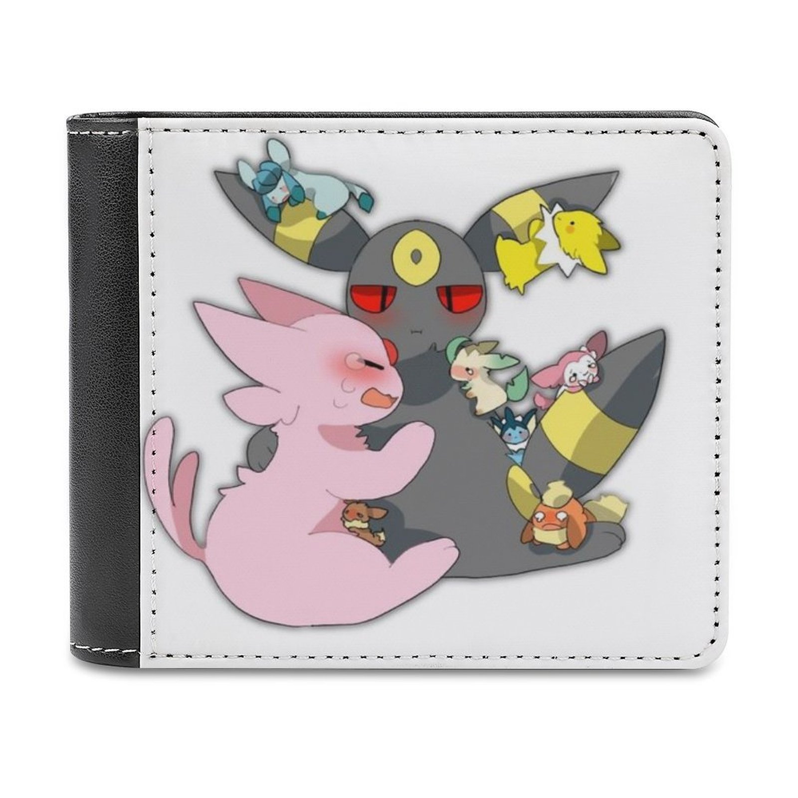 Eevee Wallet Purse Card Holder Anime for Men Women Eevee Merch ...