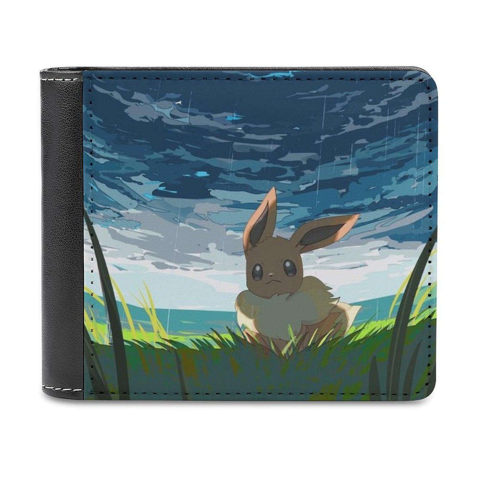 Eevee Wallet Purse Card Holder Anime for Men Women Eevee Merch ...