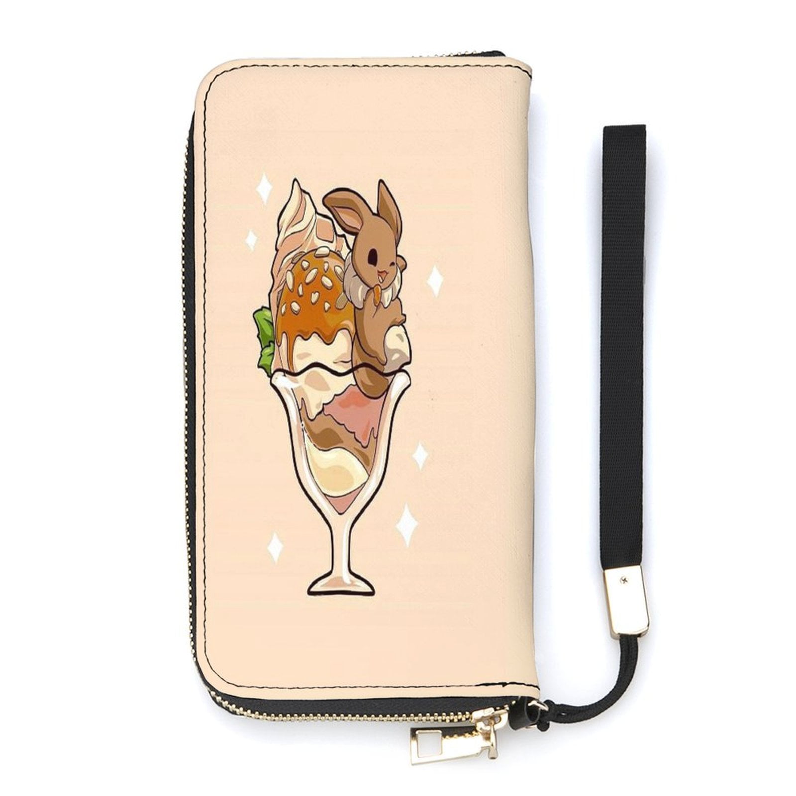 Eevee Wallet Purse Card Holder Anime for Women Men Eevee Merch ...