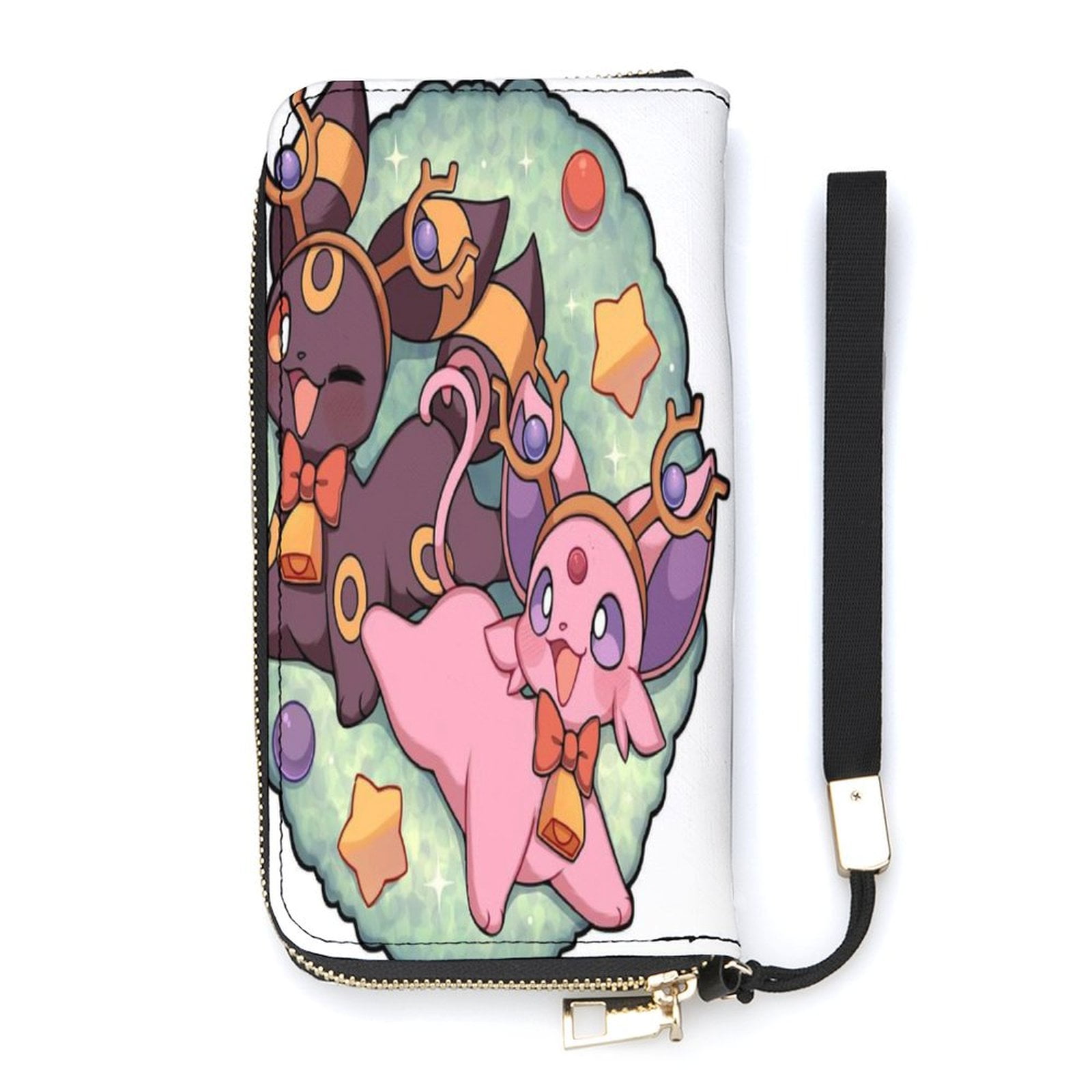 Eevee Wallet Purse Card Holder Anime for Women Men Eevee Merch ...