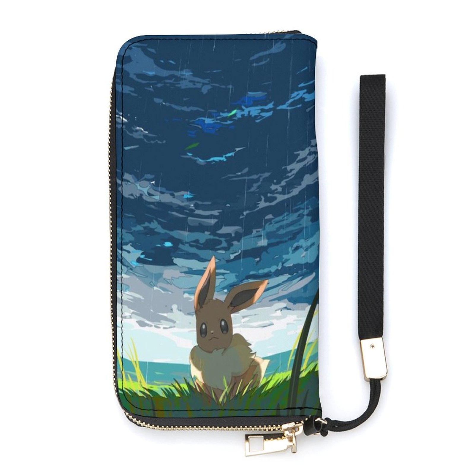 Eevee Wallet Purse Card Holder Anime for Women Men Eevee Merch ...
