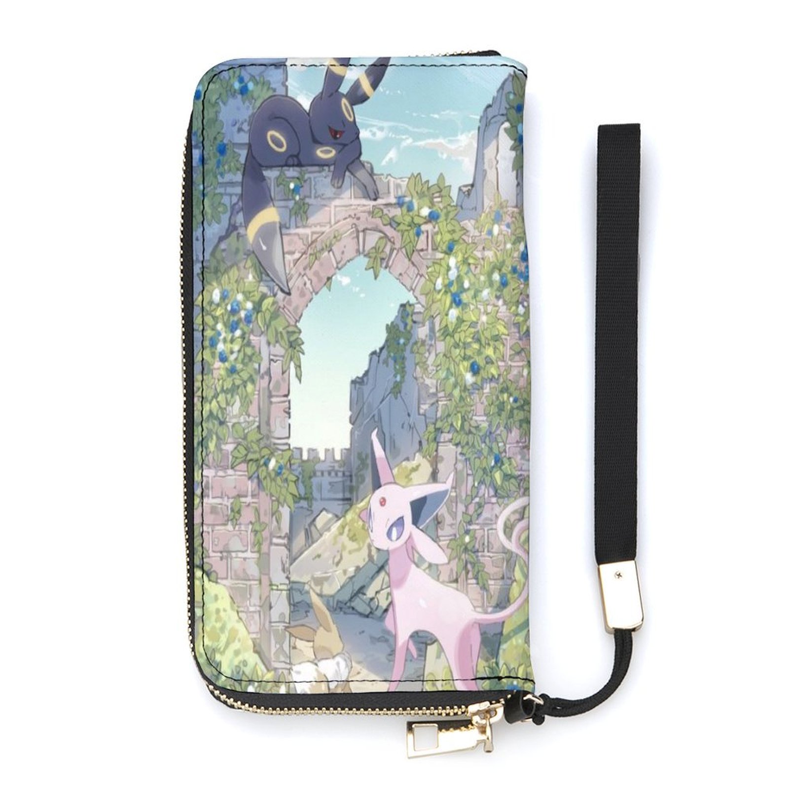 Eevee Wallet Purse Card Holder Anime for Women Men Eevee Merch ...