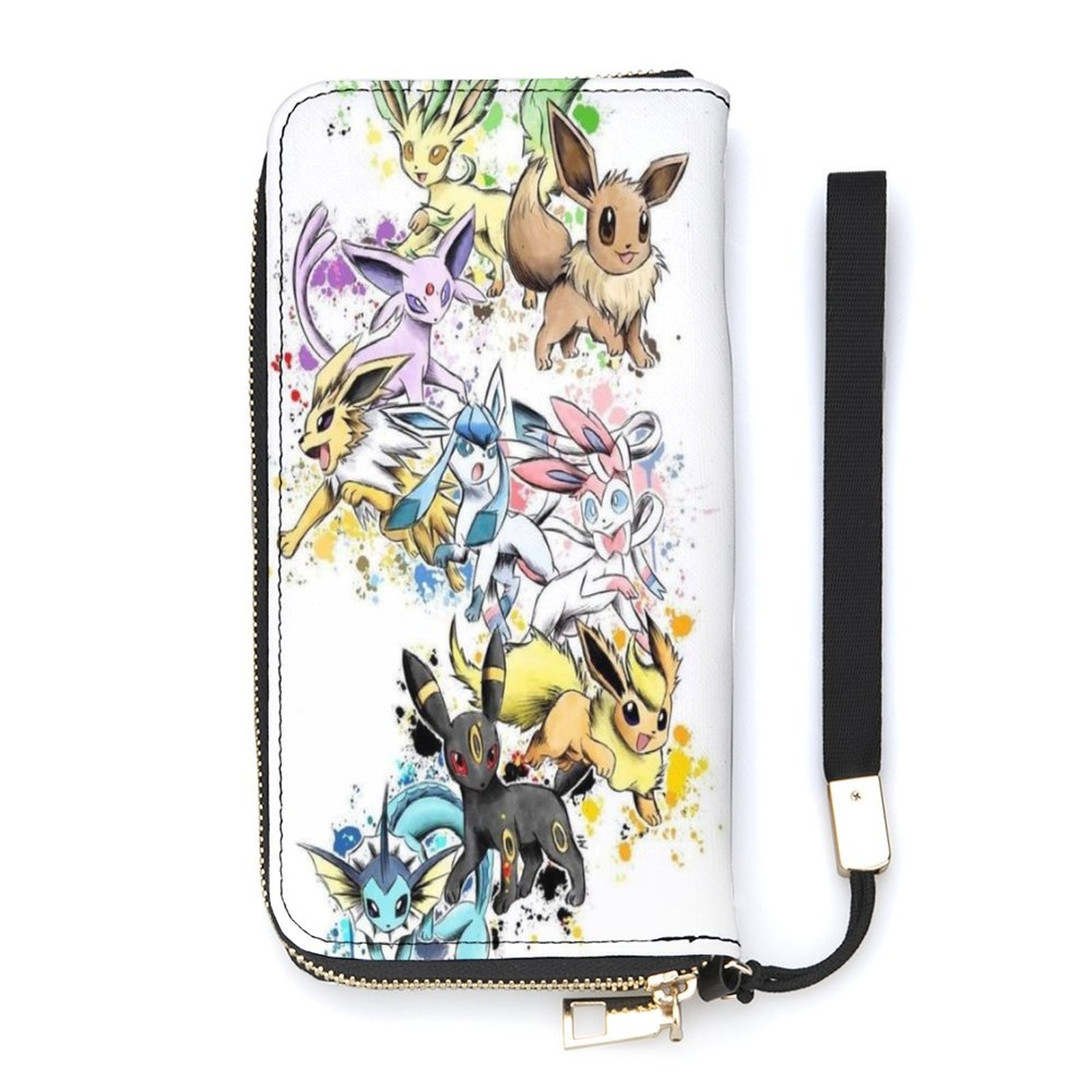 Eevee Wallet Purse Card Holder Anime for Women Men Eevee Merch ...