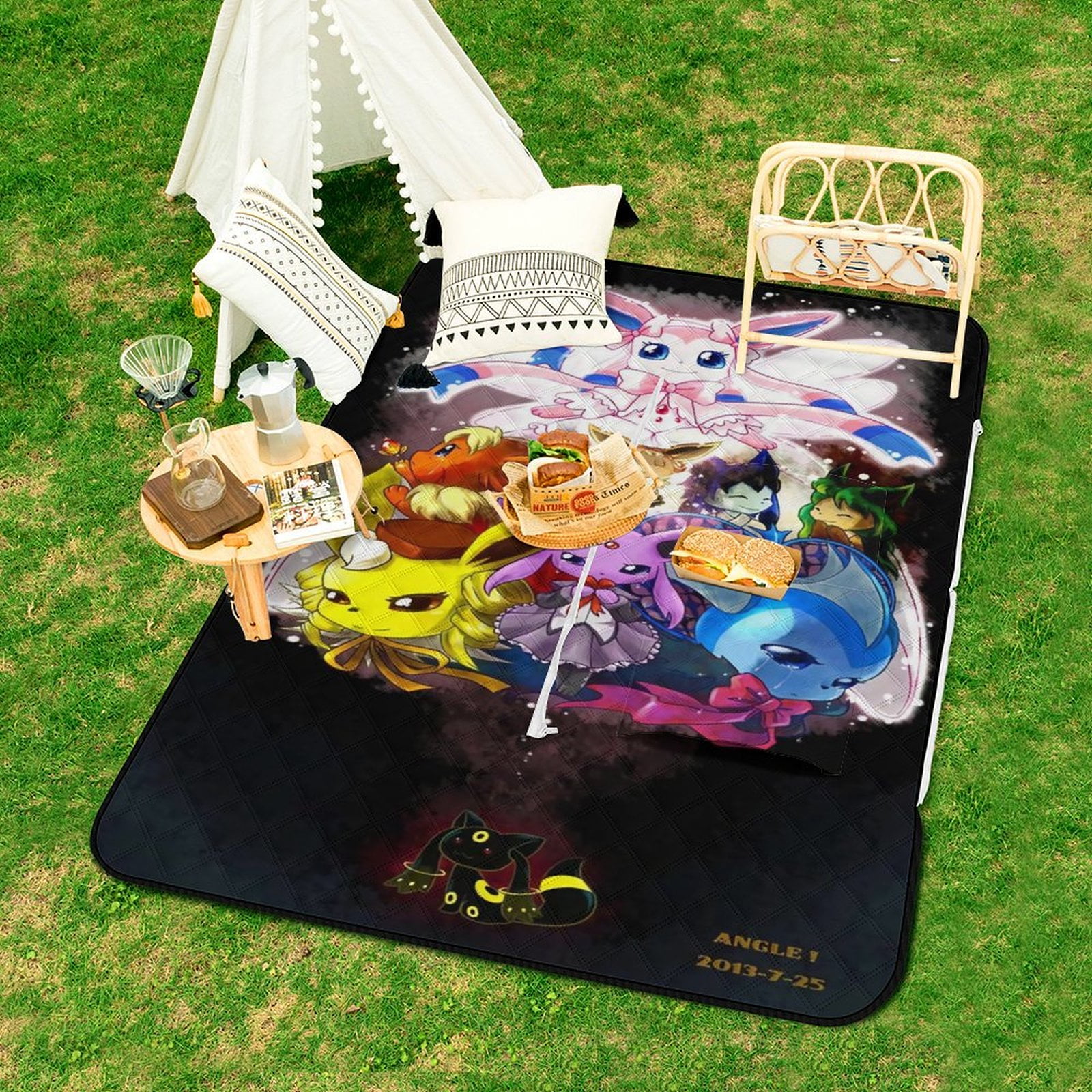 Eevee,vaporeon,leafeon,umbreon,espeon,glaceon,flareon,jolteon Picnic ...