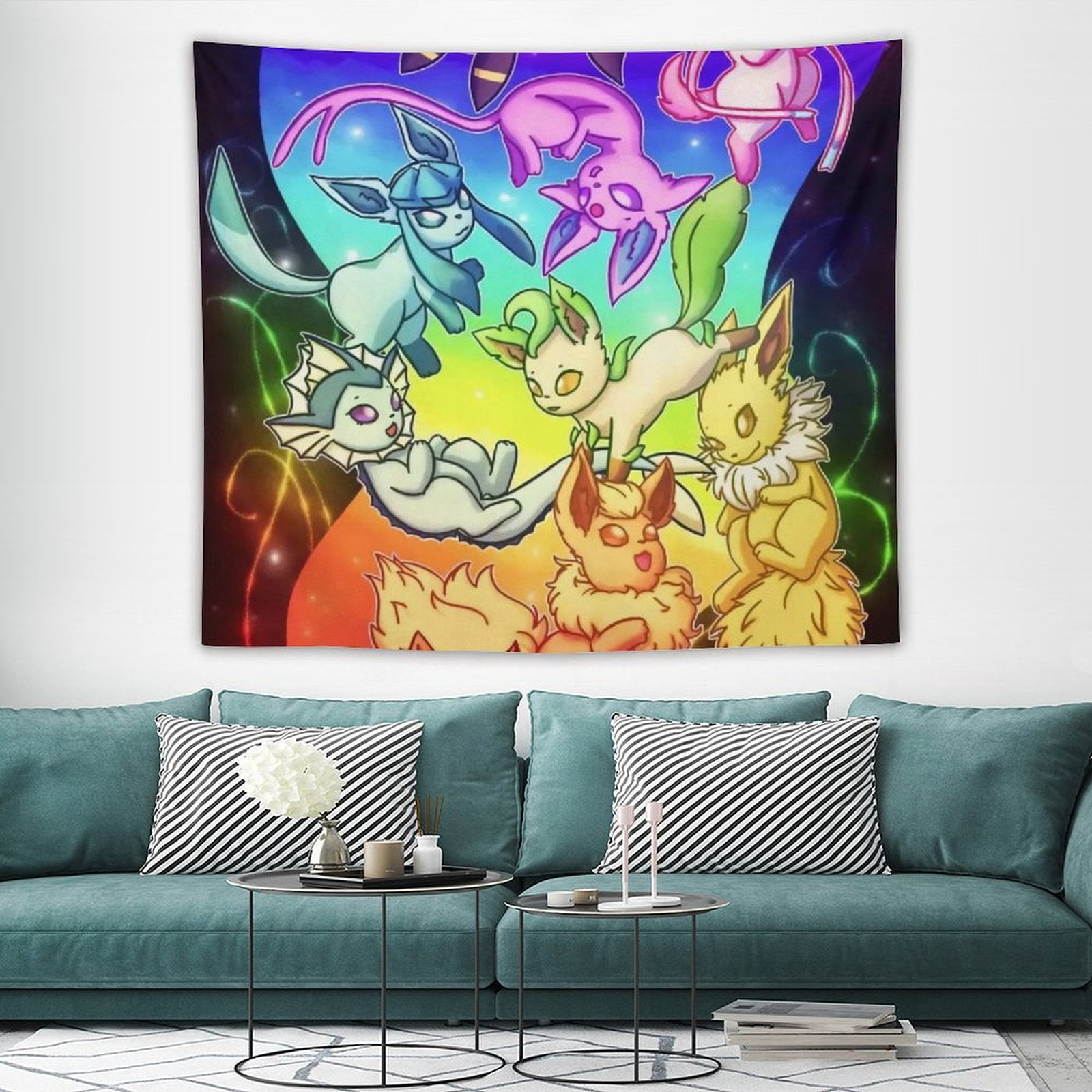 Eevee,vaporeon,leafeon,umbreon,espeon,glaceon,flareon,jolteon Tapestry ...