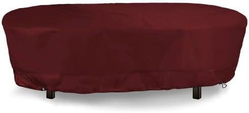 Eevelle Meridian Patio Oval Table Cover with Marine Grade Fabric ...