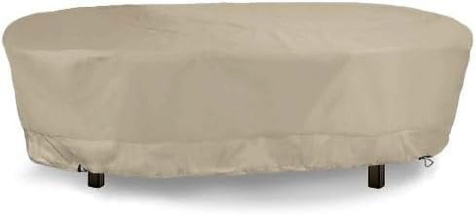 Eevelle Meridian Patio Oval Table Cover with Marine Grade Fabric ...