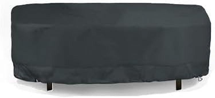 Eevelle Meridian Patio Rectangular Table Cover with Marine Grade Fabric ...