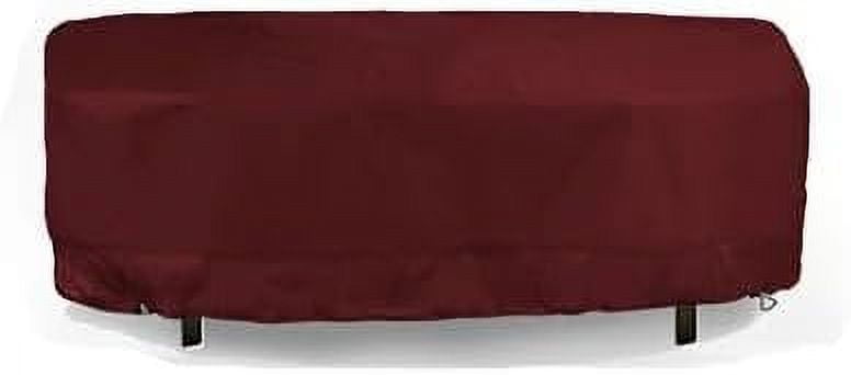 Eevelle Meridian Patio Rectangular Table Cover with Marine Grade Fabric ...