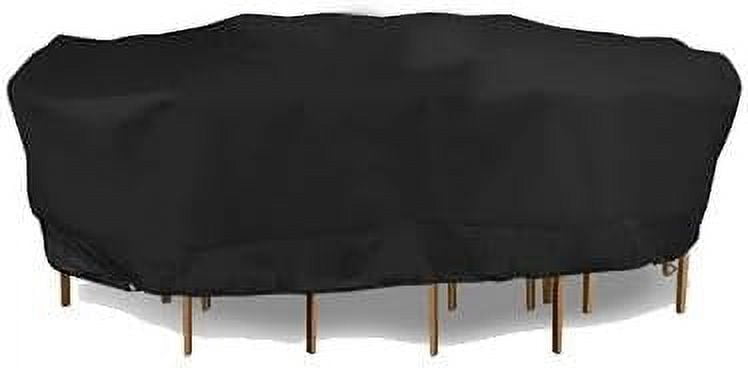 Eevelle Meridian Patio Rectangular Table Set Cover with Marine Grade ...