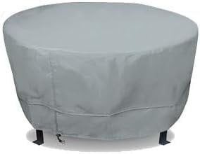 Eevelle Meridian Patio Round Table Cover with Marine Grade Fabric ...