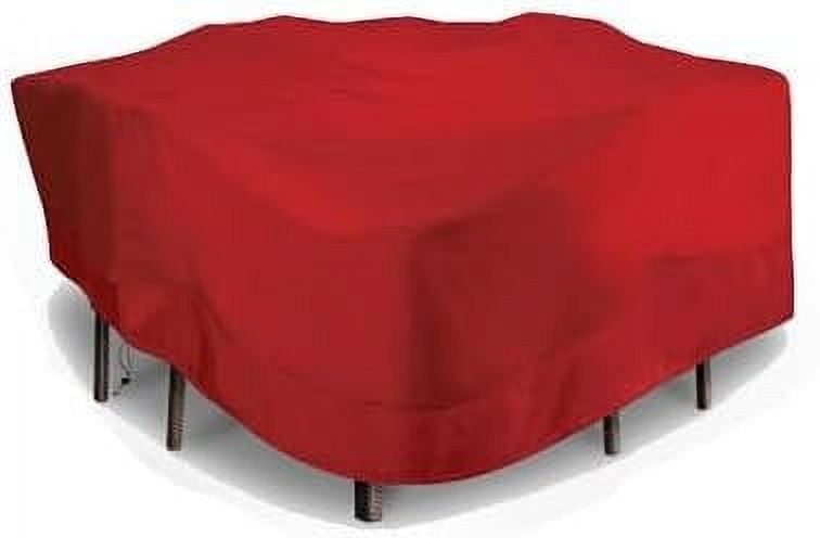 Eevelle Meridian Patio Square Table Set Cover with Marine Grade Fabric ...