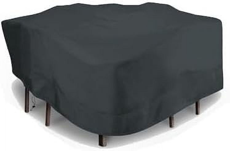 Eevelle Meridian Patio Square Table Set Cover with Marine Grade Fabric ...